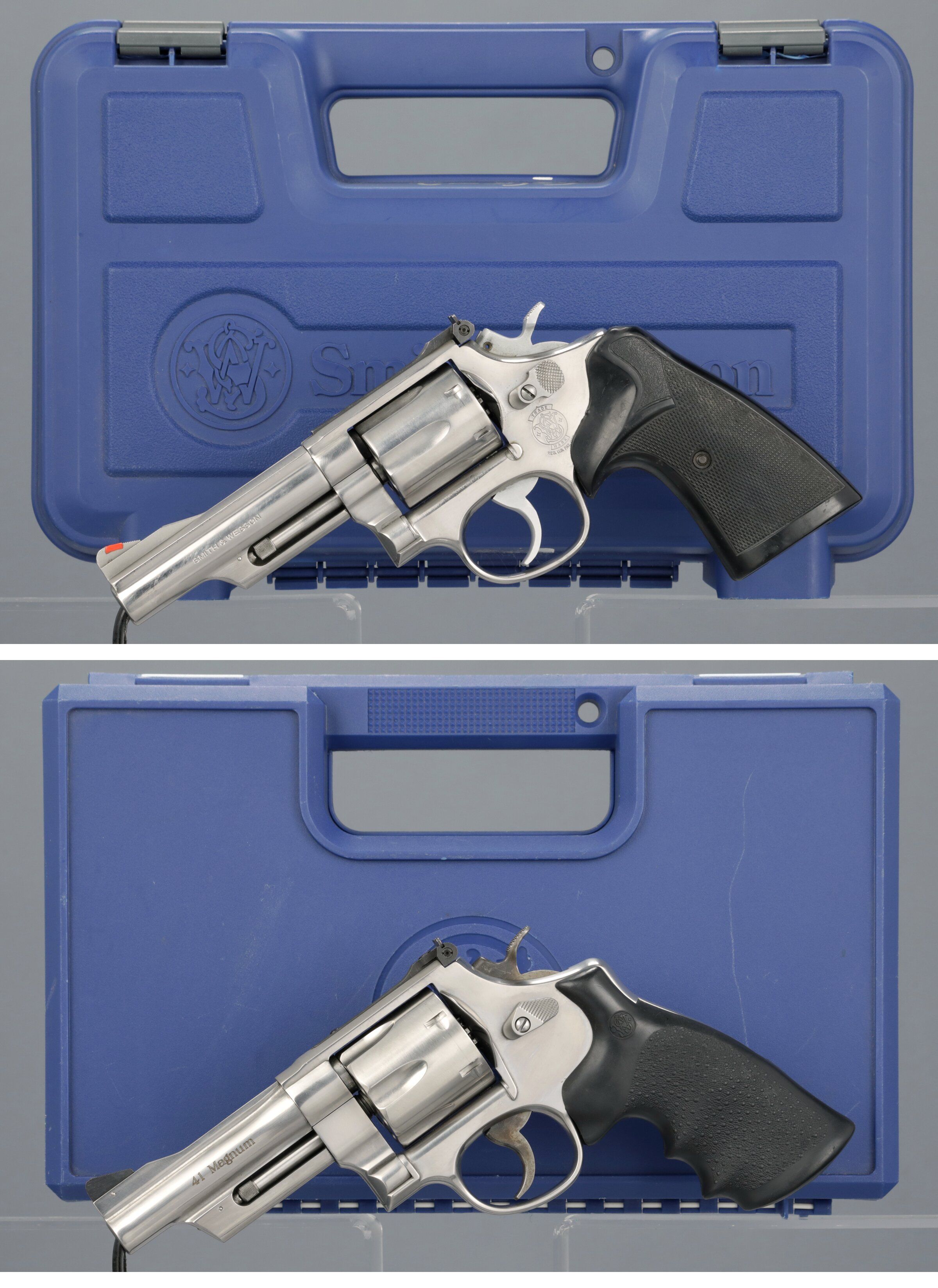 Two Smith & Wesson Double Action Revolvers with Cases | Rock Island Auction