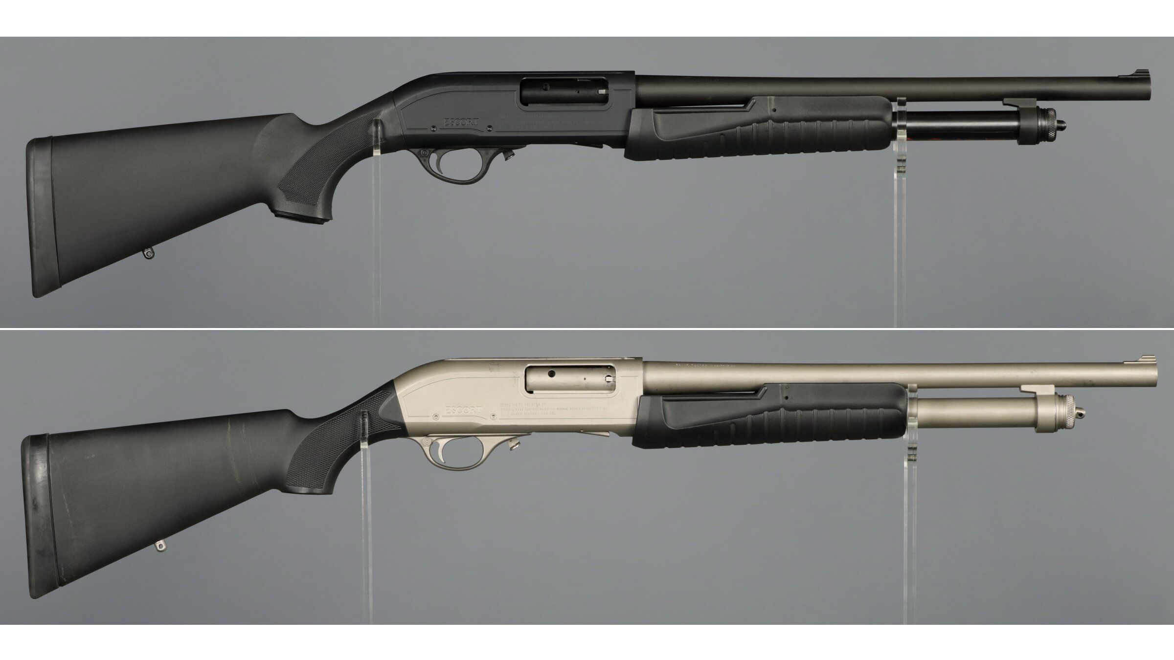 Two Hatsan Escort Slide Action Shotguns Rock Island Auction