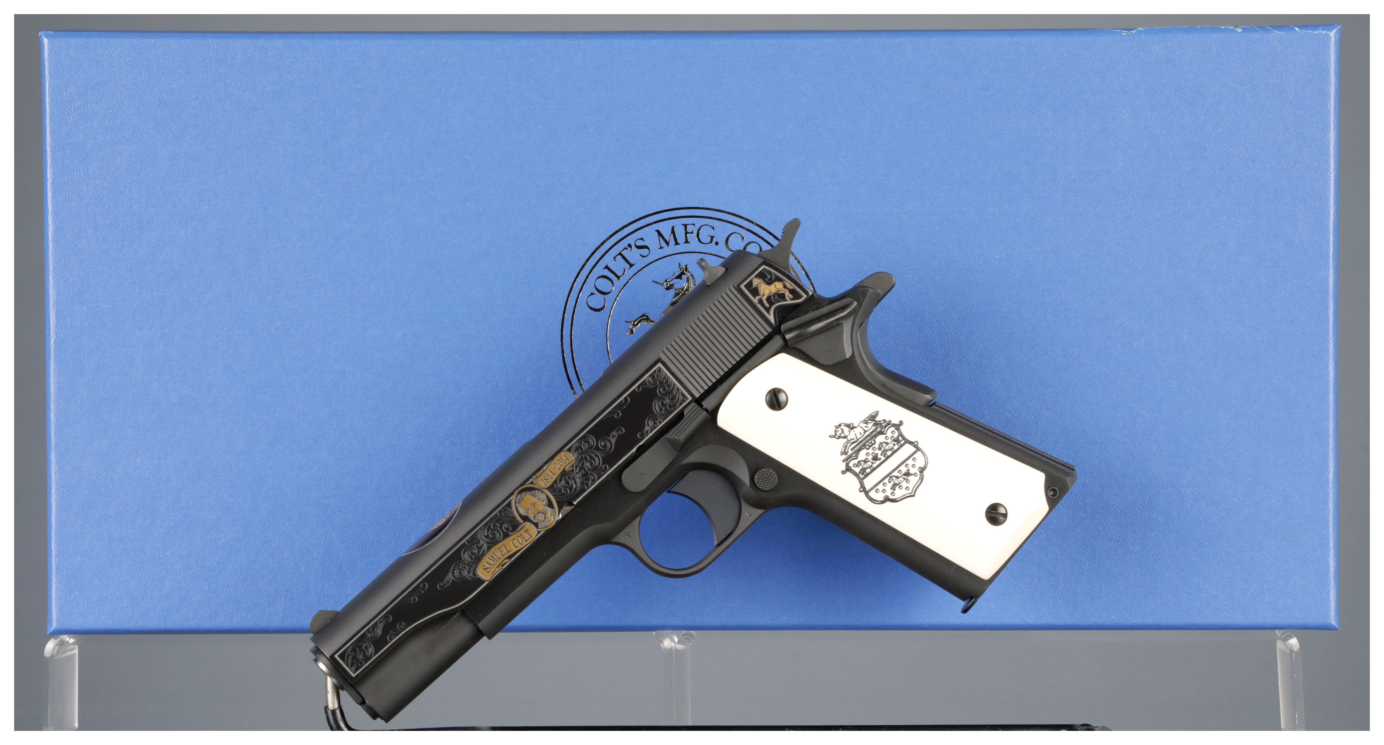 Colt Custom M1991A1 Samuel Colt Bicentennial Pistol with Box | Rock ...
