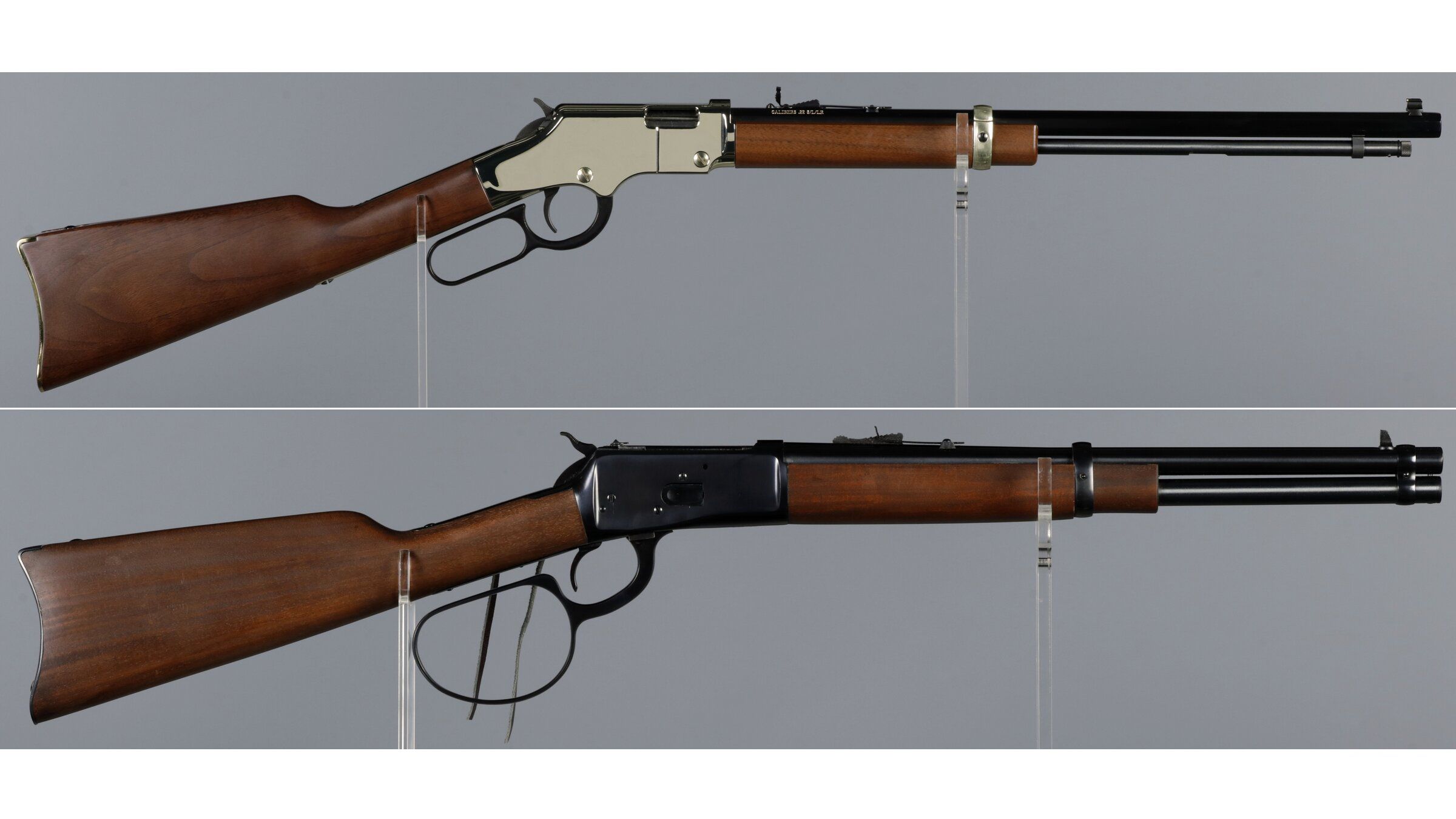 Two Lever Action Rifles | Rock Island Auction