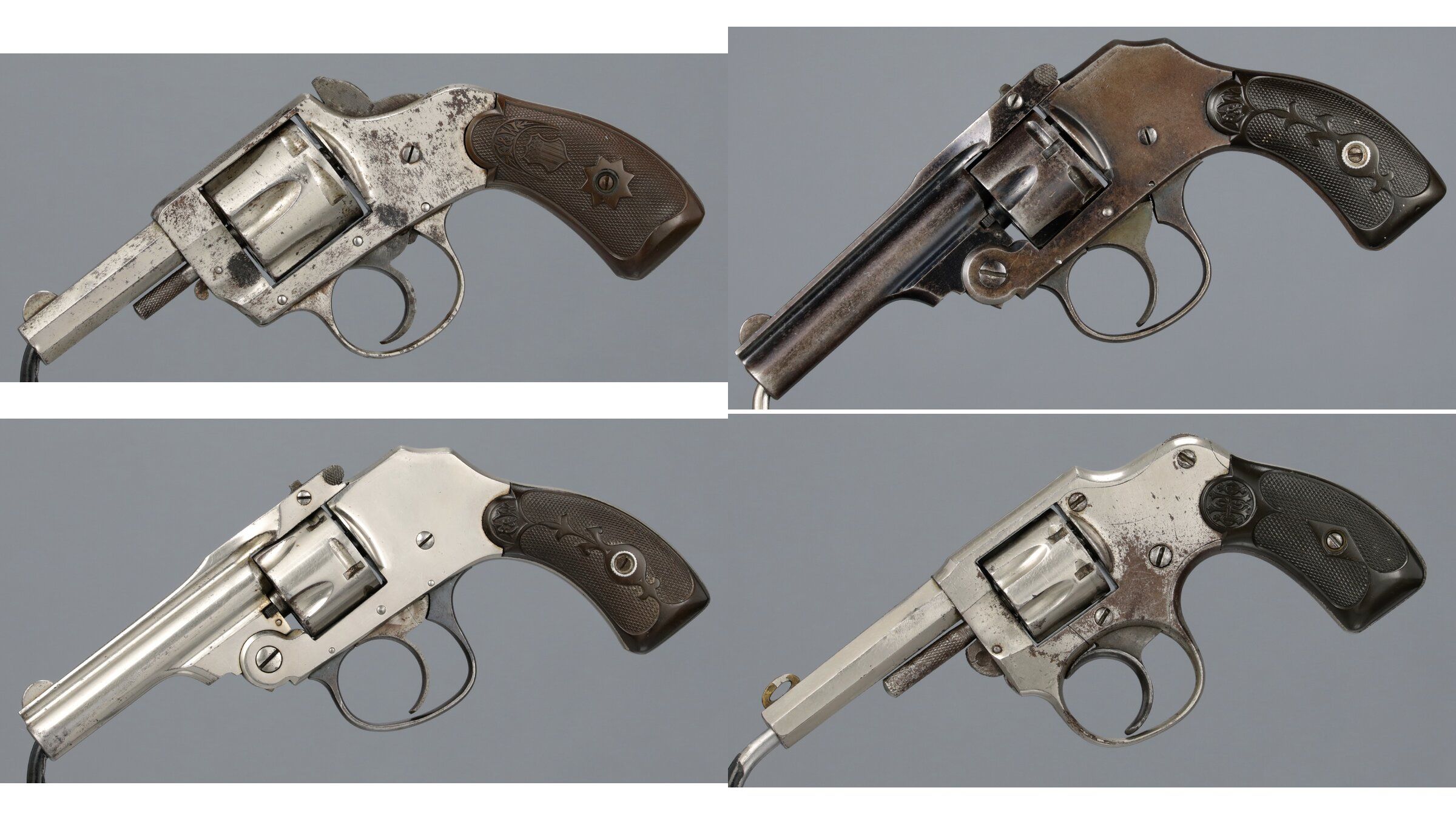 Four Double Action Top Break Revolvers | Rock Island Auction