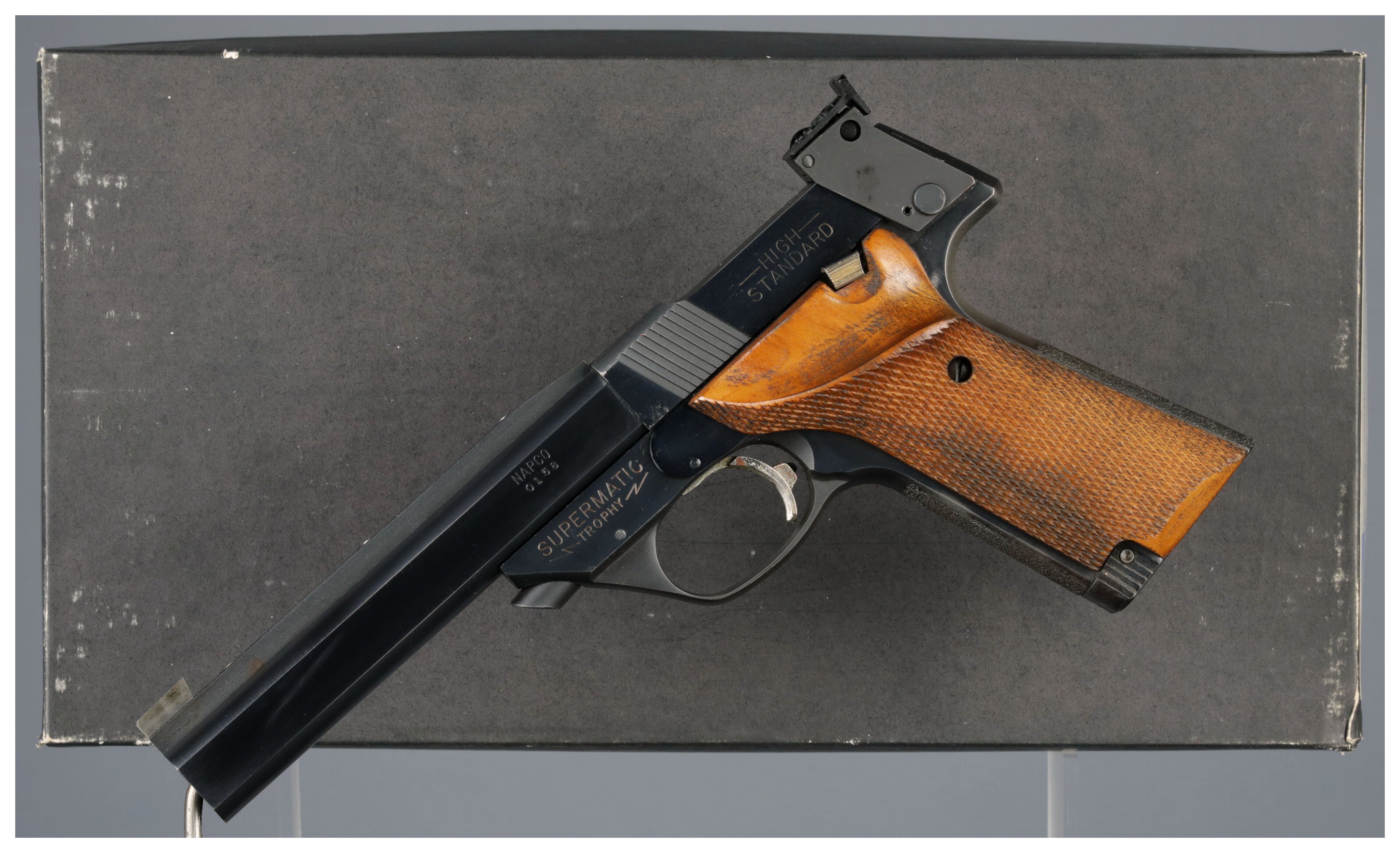 High Standard Supermatic Trophy Military Semi-Automatic Pistol | Rock ...