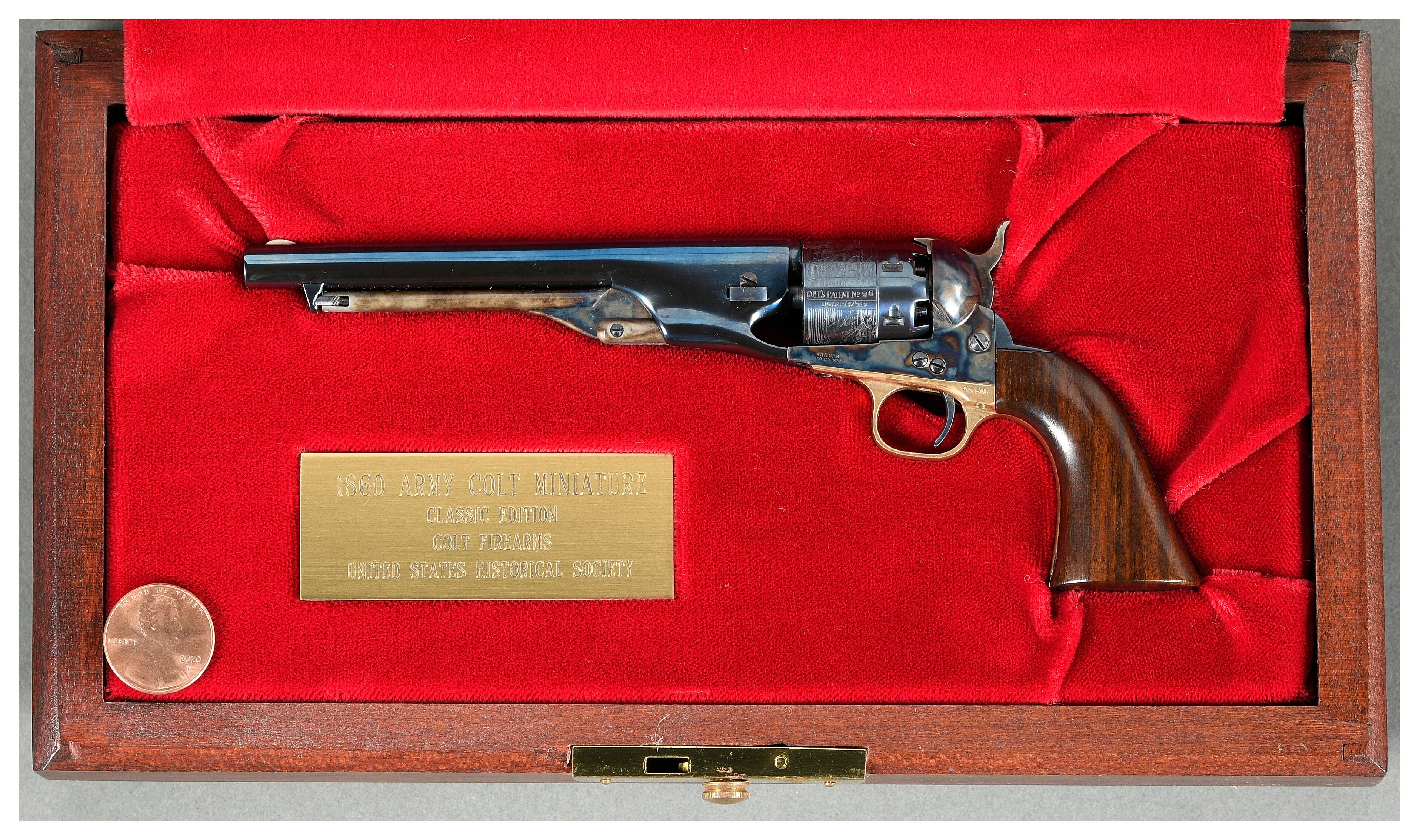 Uberti/U.S.H.S. Miniature Colt Model 1860 Army Revolver | Rock Island ...
