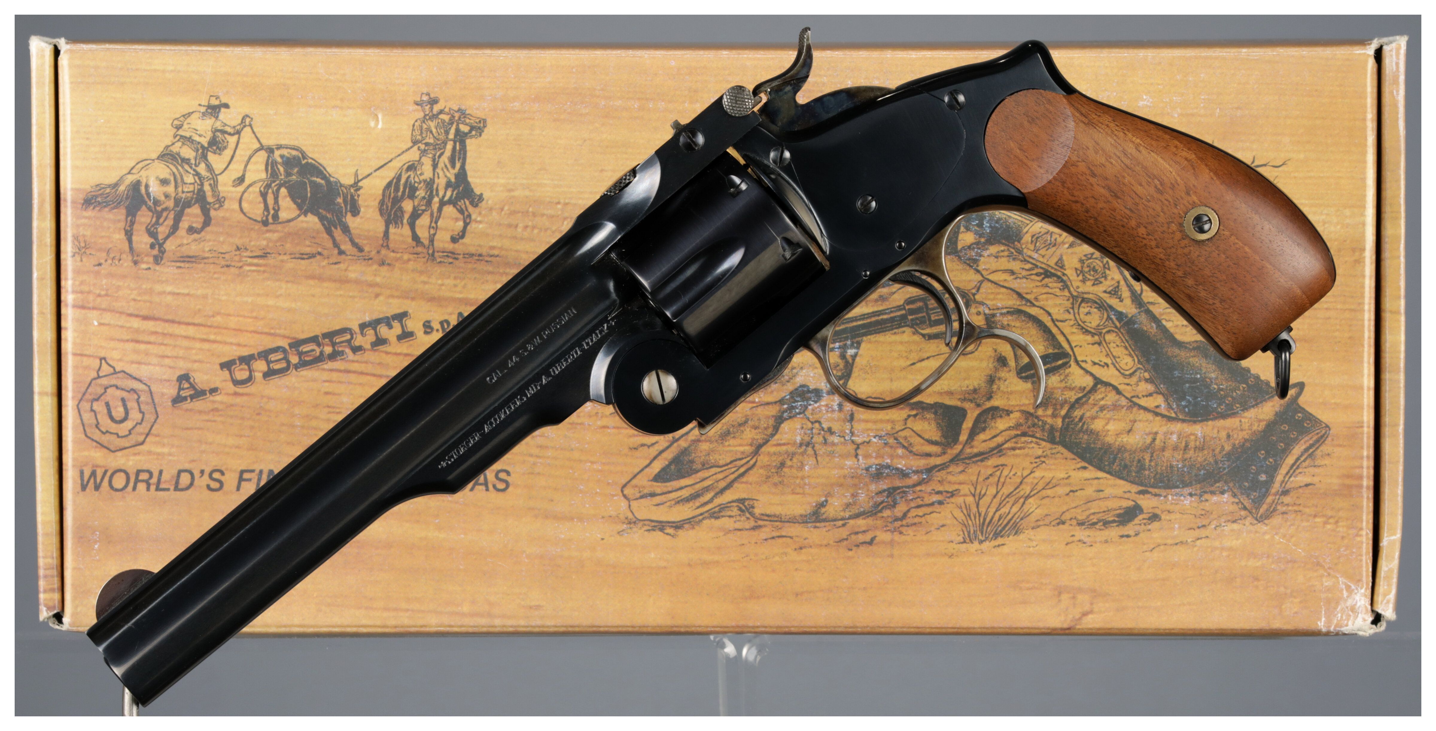 Uberti No. 3 New Model Russian Single Action Revolver with Box | Rock ...