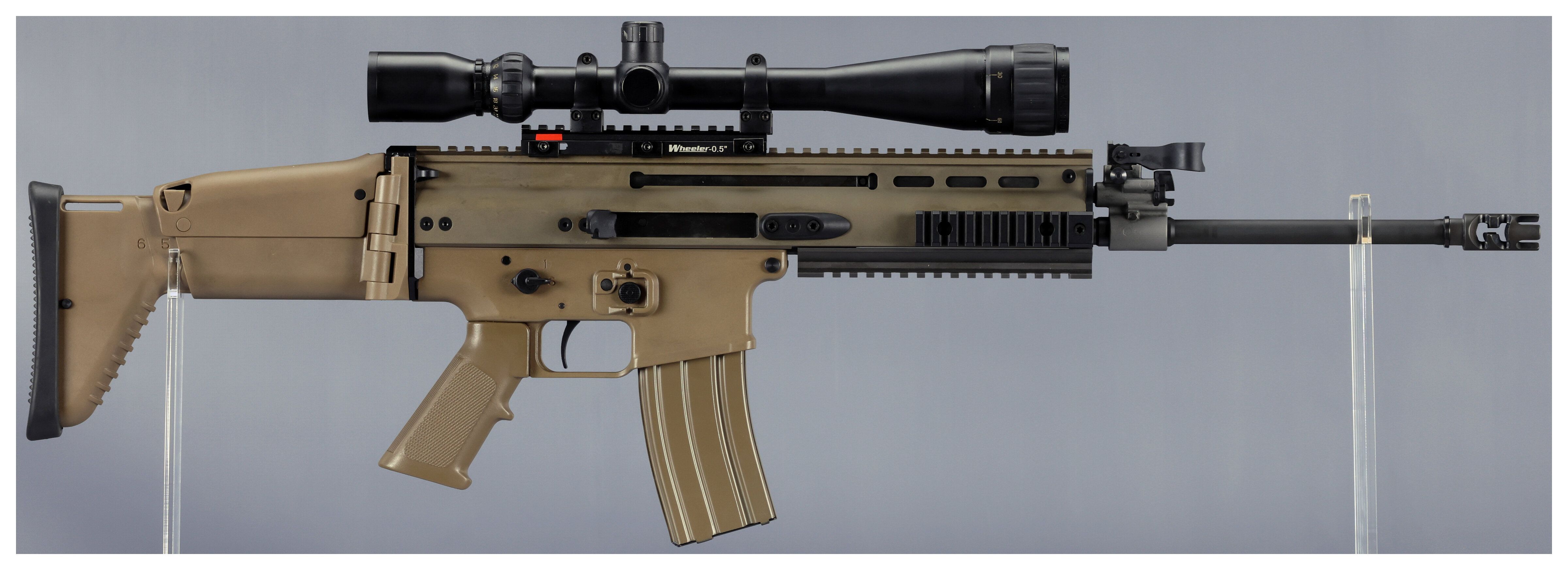 FN USA SCAR 16S Semi-Automatic Rifle with Scope | Rock Island Auction