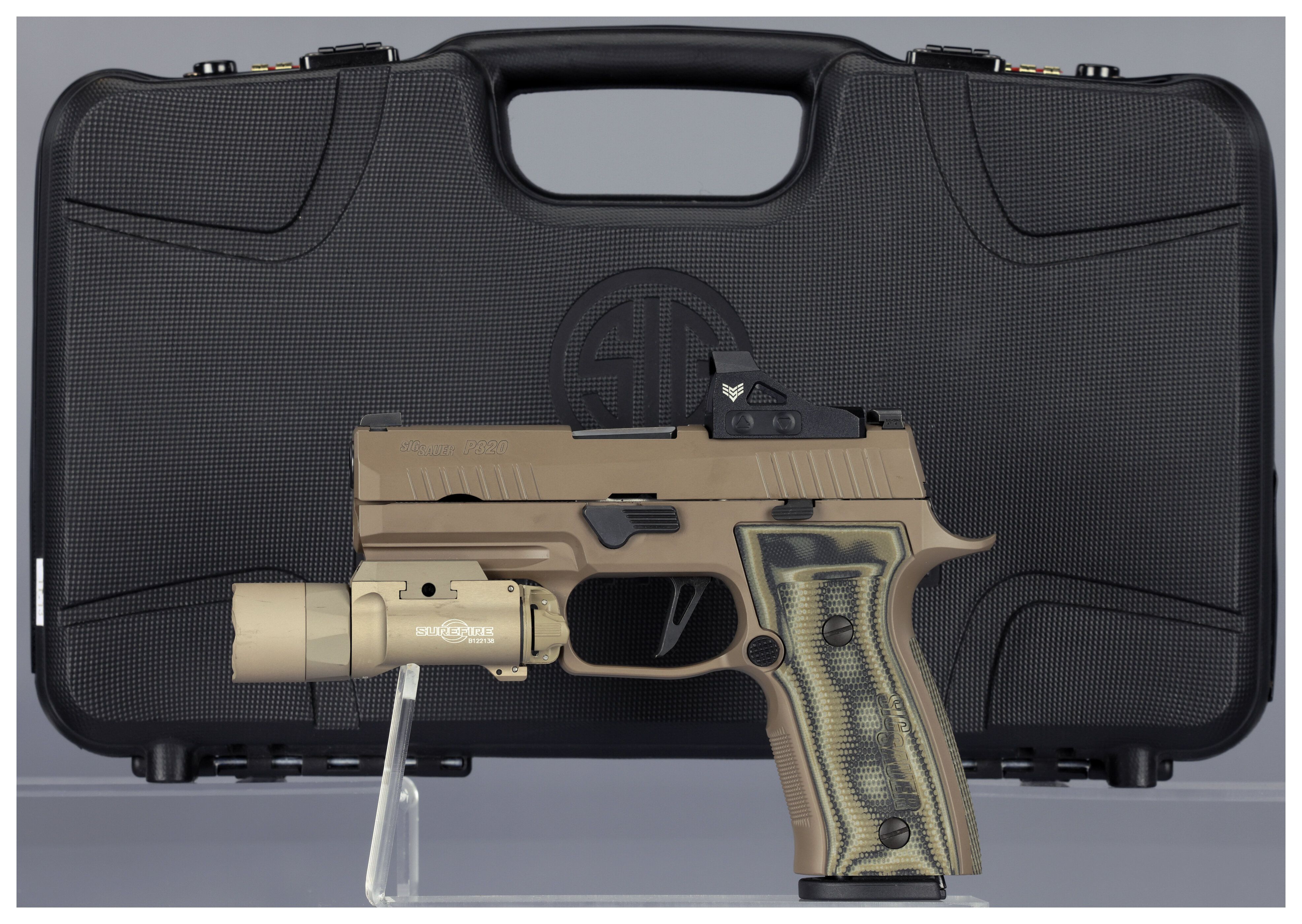 Sig Custom Works Model P320 Semi-Automatic Pistol with Case | Rock ...