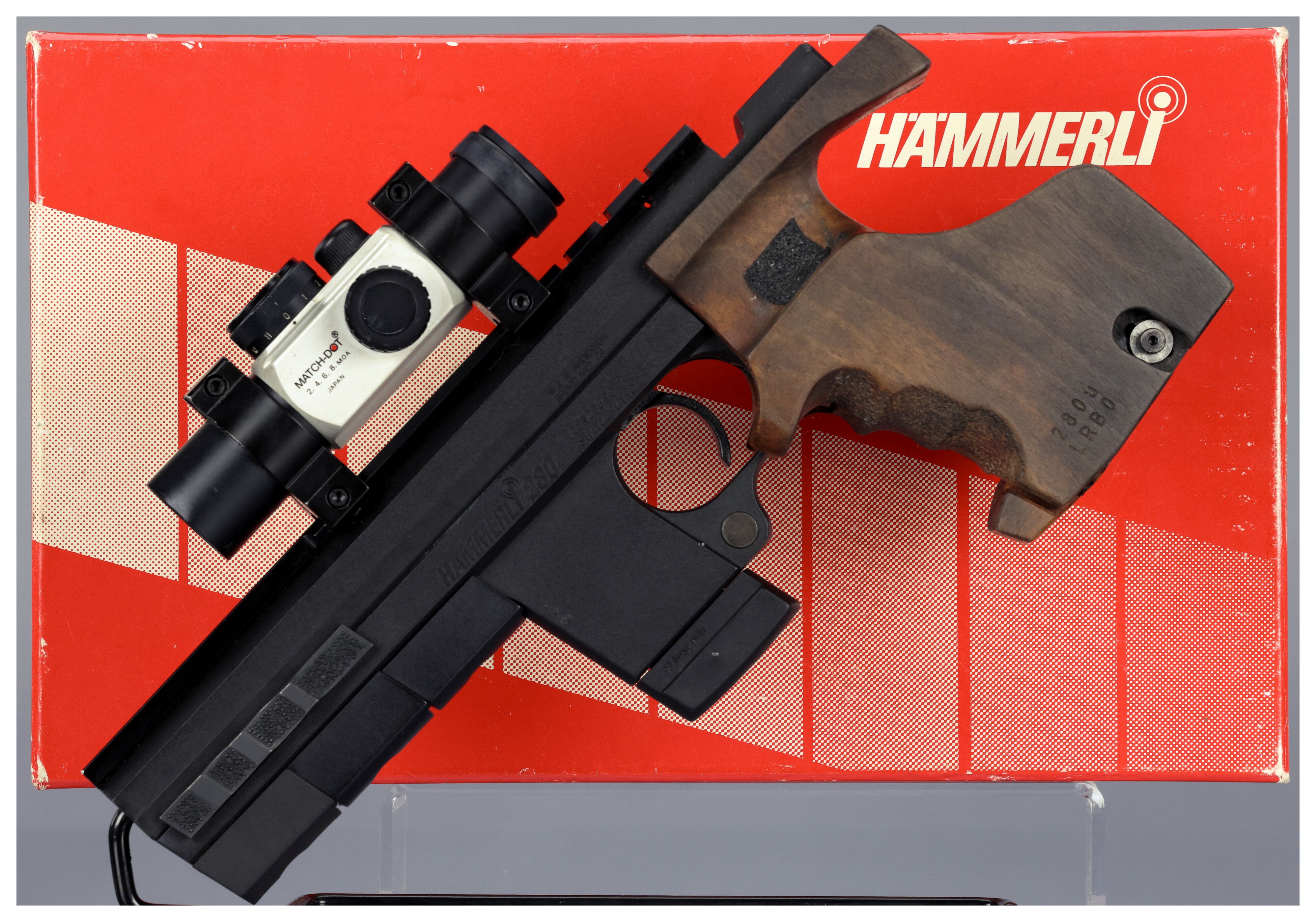 Hammerli Model 280 Semi-Automatic Target Pistol with Box | Rock Island ...