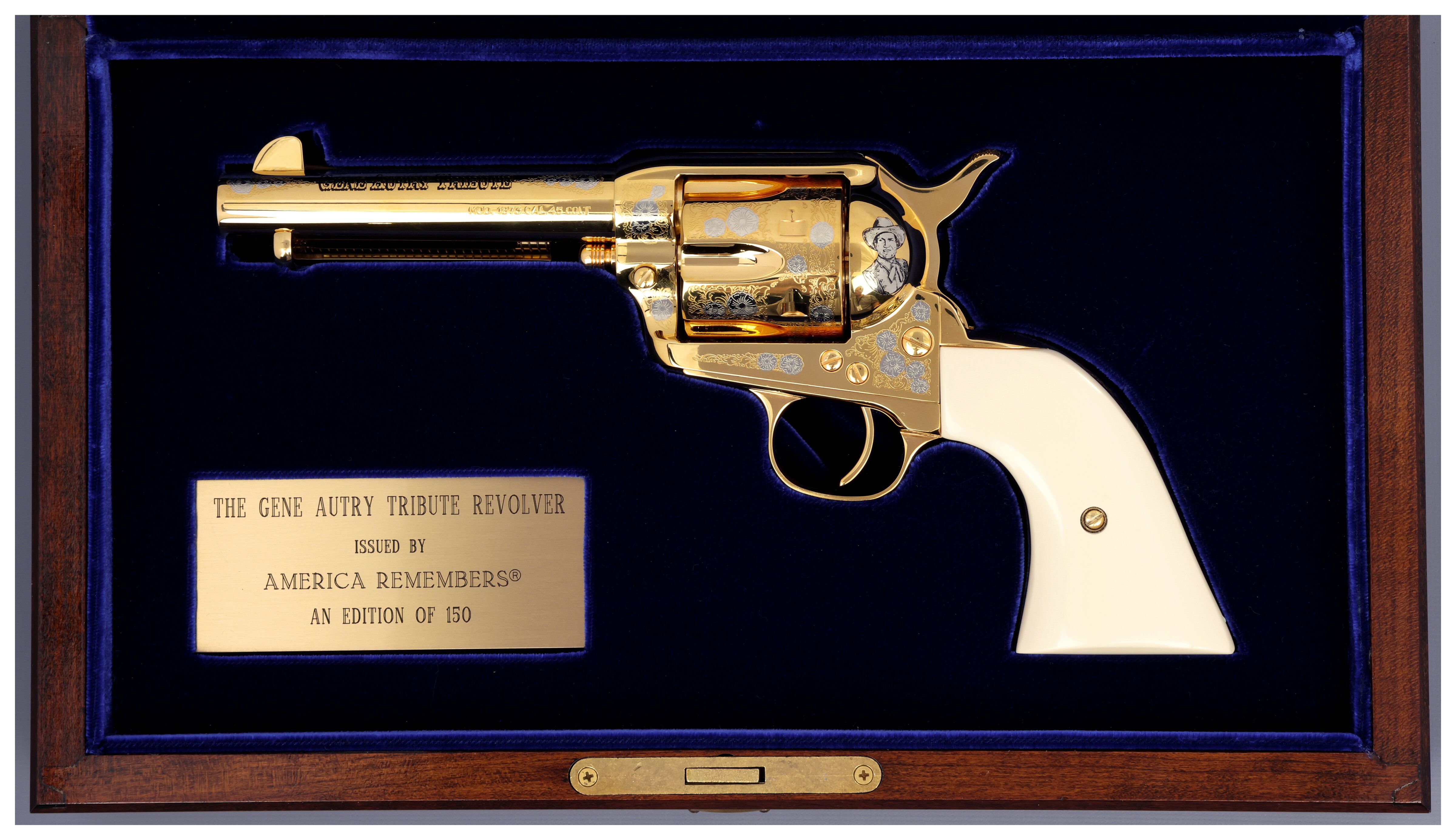 Uberti 1873 America Remembers Roy Rogers Tribute Revolver | Rock Island ...