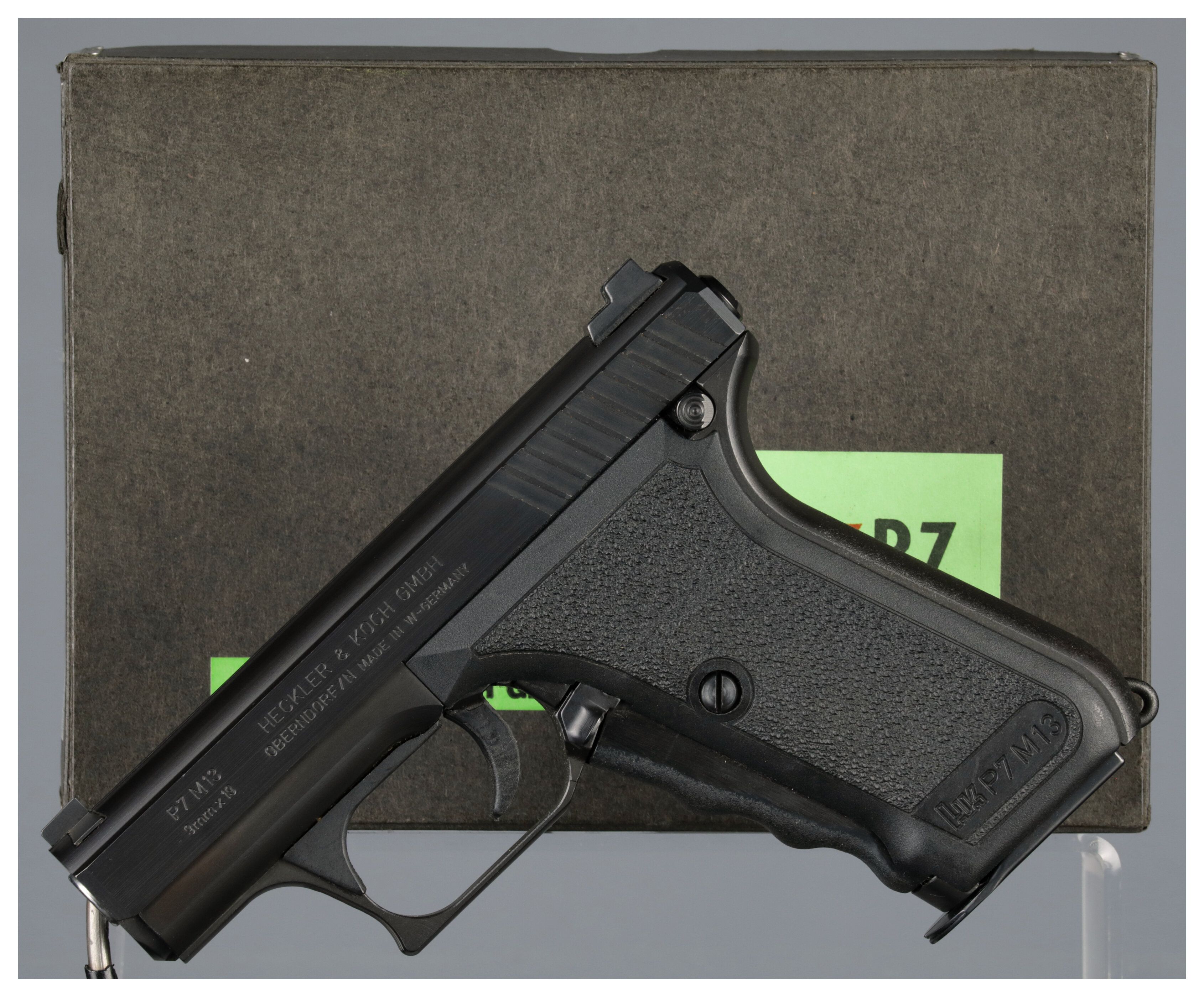 Heckler & Koch P7 M13 Semi-Automatic Pistol with Box | Rock Island Auction