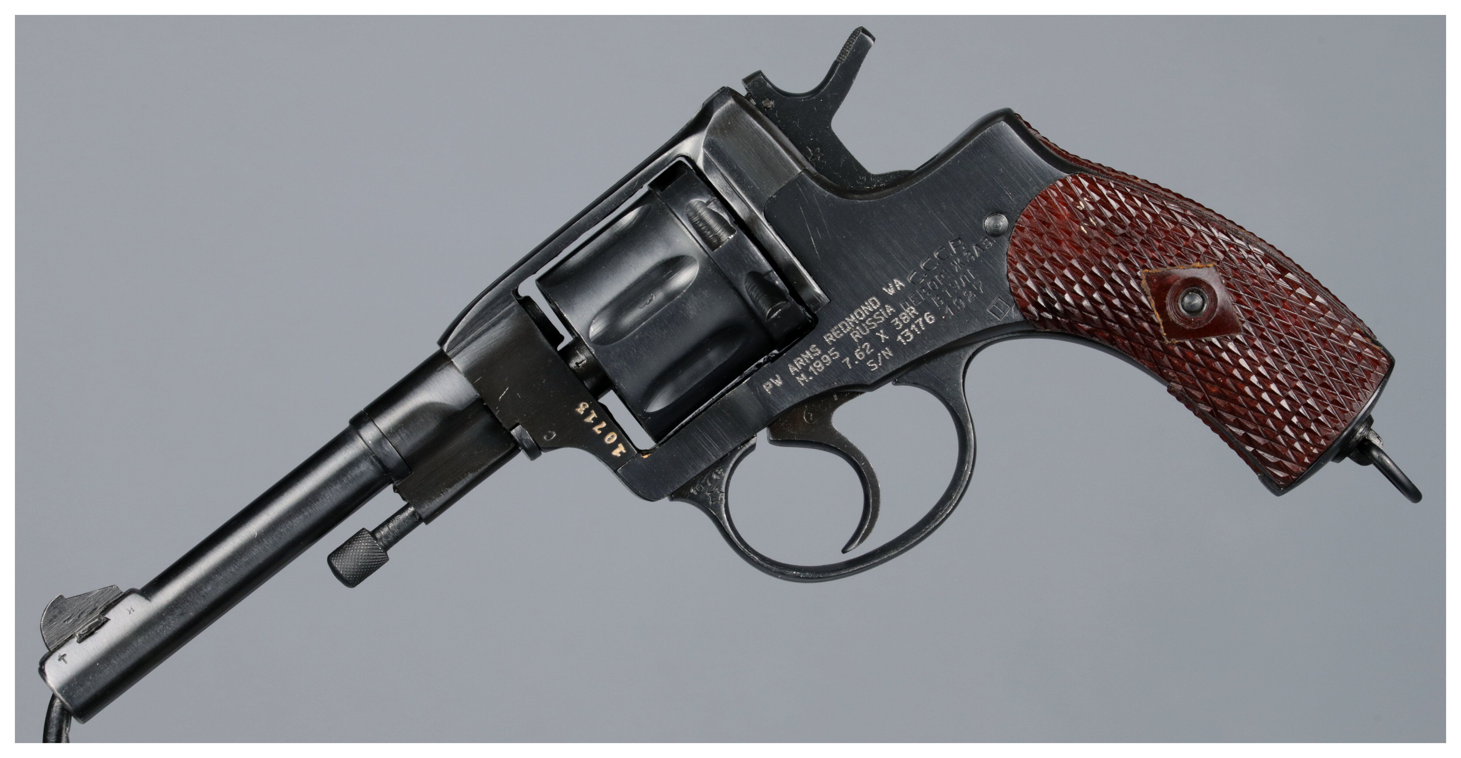 Soviet Tula Arsenal Nagant M1895 Double Action Revolver | Rock Island ...