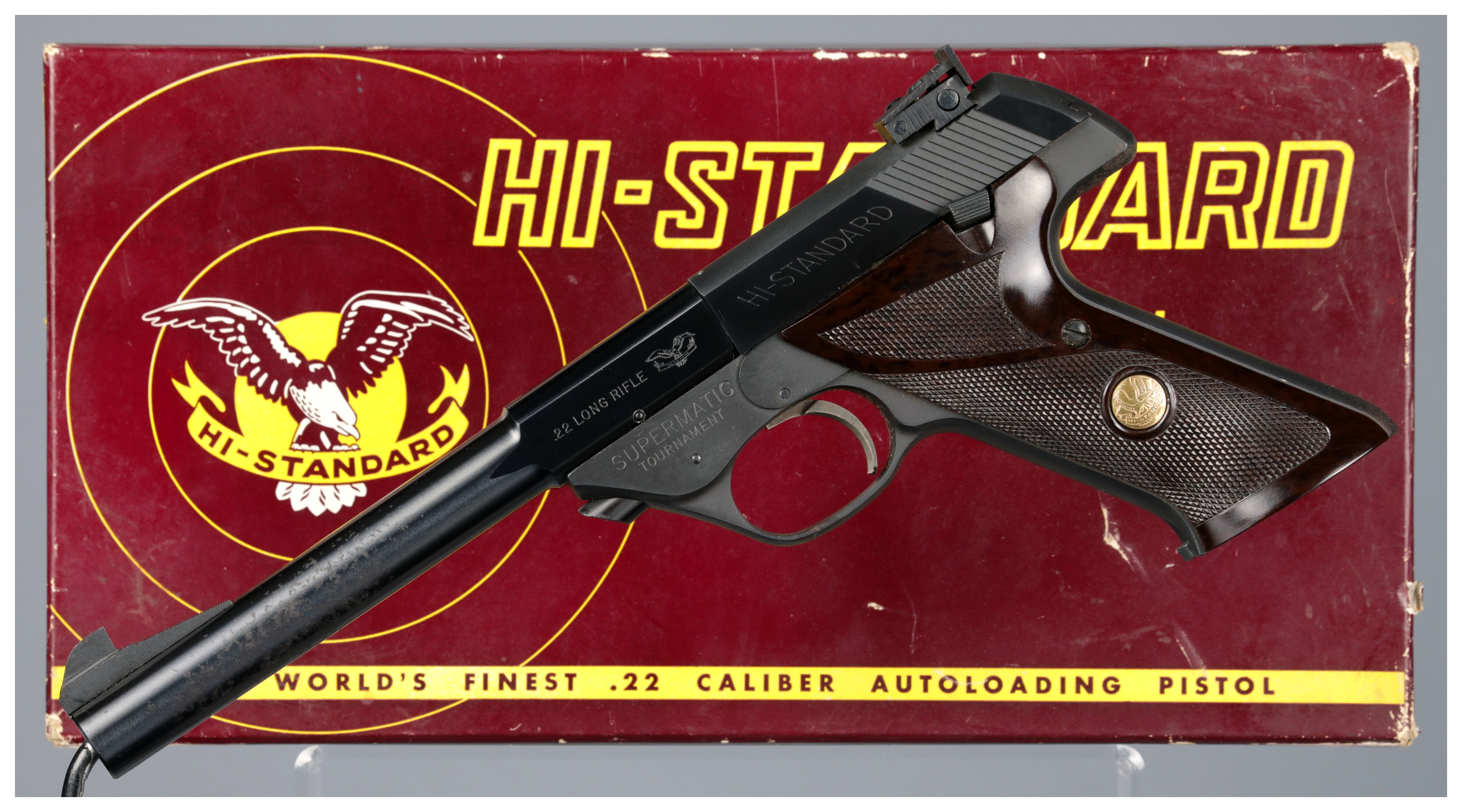 High Standard Model 103 Supermatic Tournament Pistol with Box | Rock ...