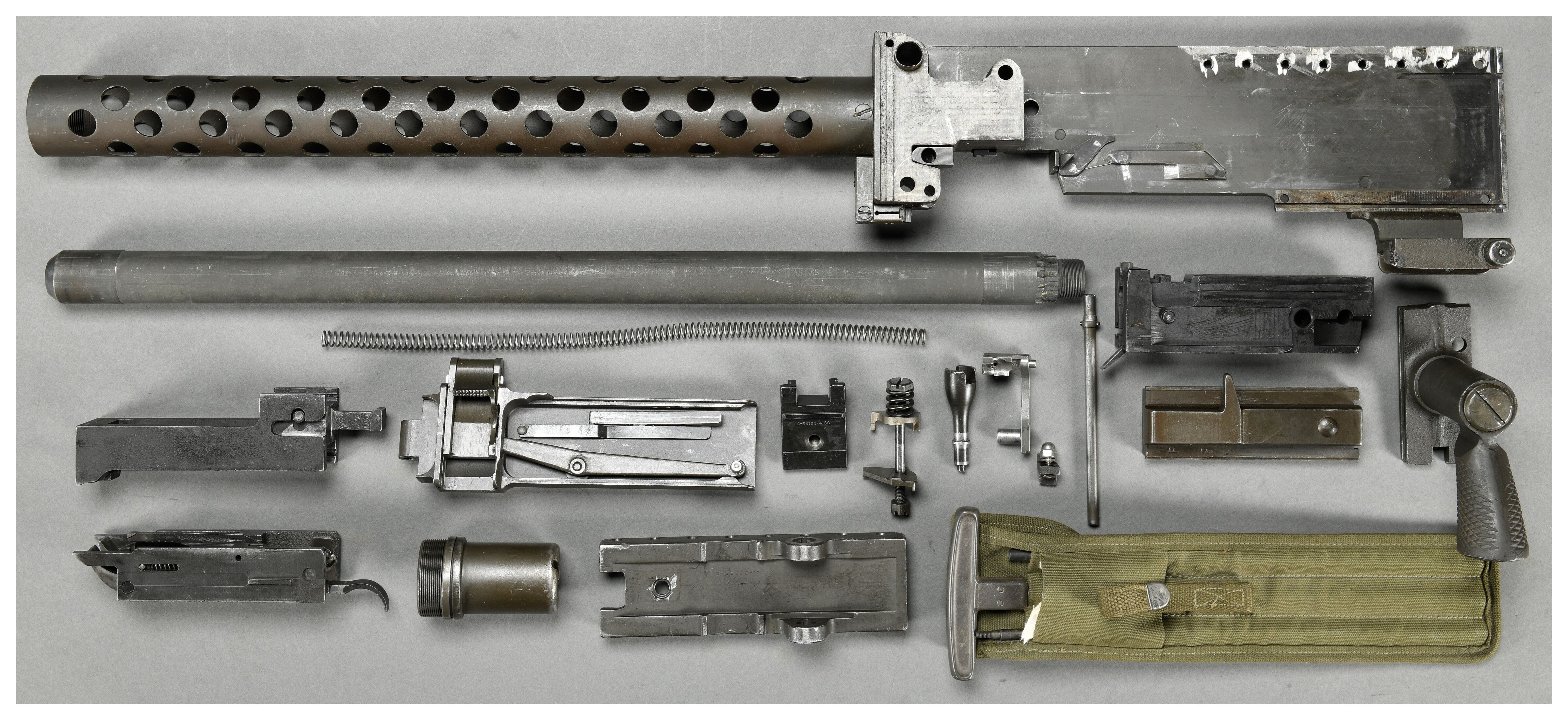 Assorted Parts for the U.S. Model 1919 Browning Machine Gun | Rock ...