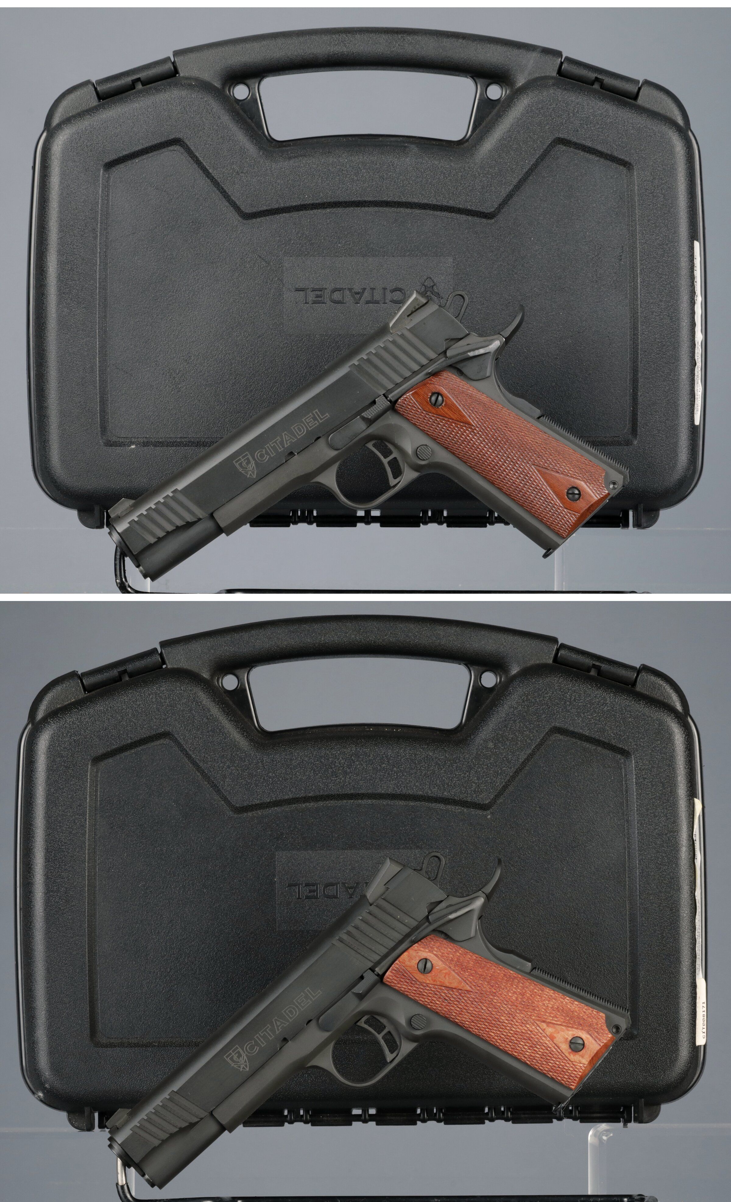 Two Citadel M1911-A1 Semi-Automatic Pistols with Cases | Rock Island ...