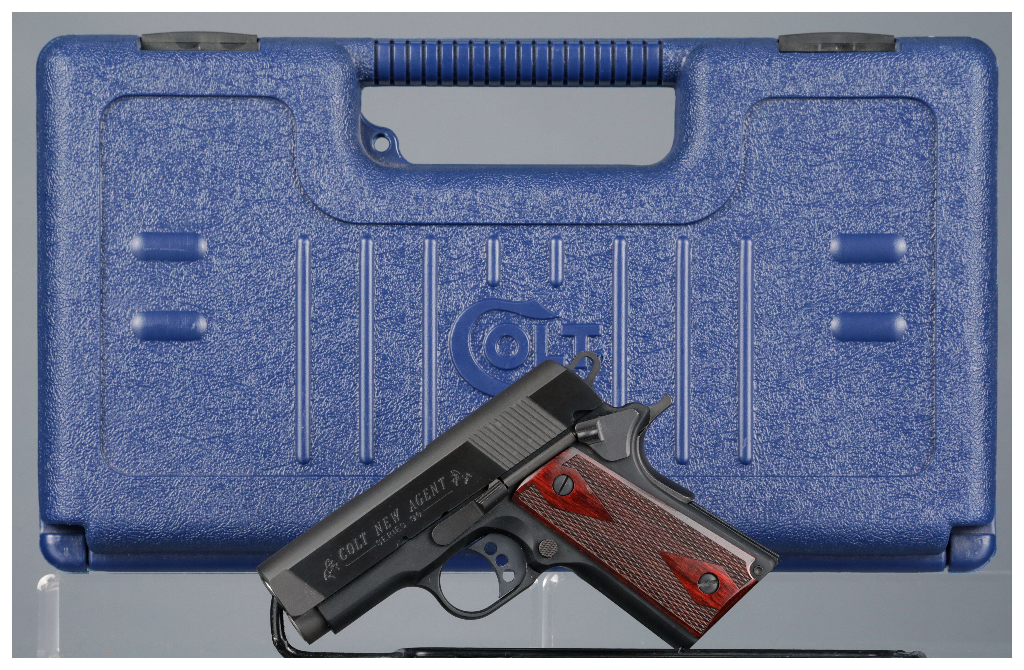 Colt New Agent Lightweight Semi-Automatic Pistol with Case | Rock ...