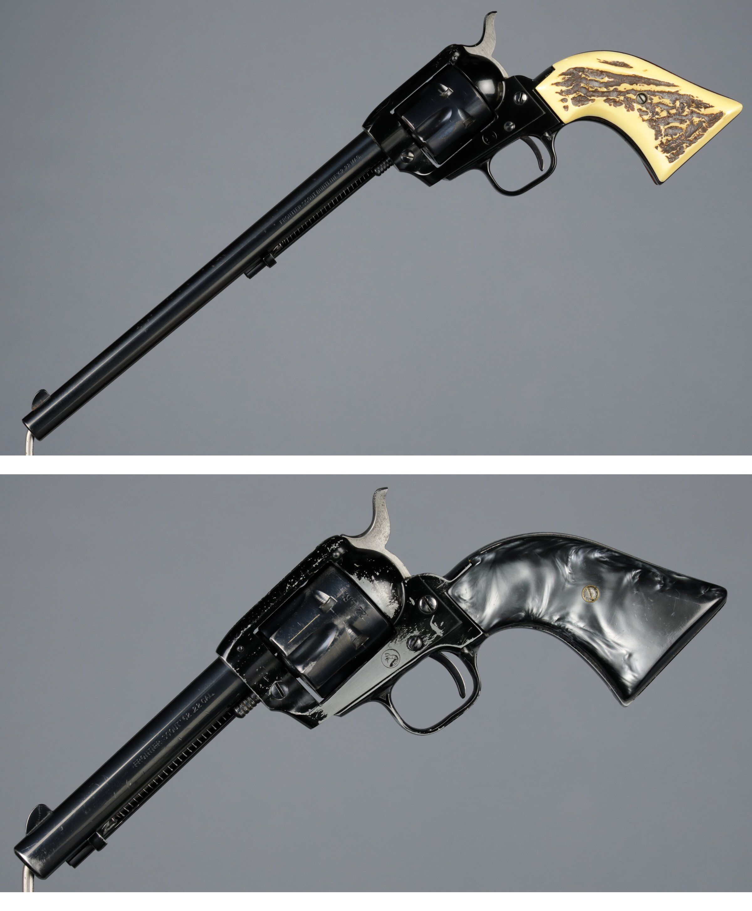 Two Frontier Scout '62 Single Action Revolvers | Rock Island Auction
