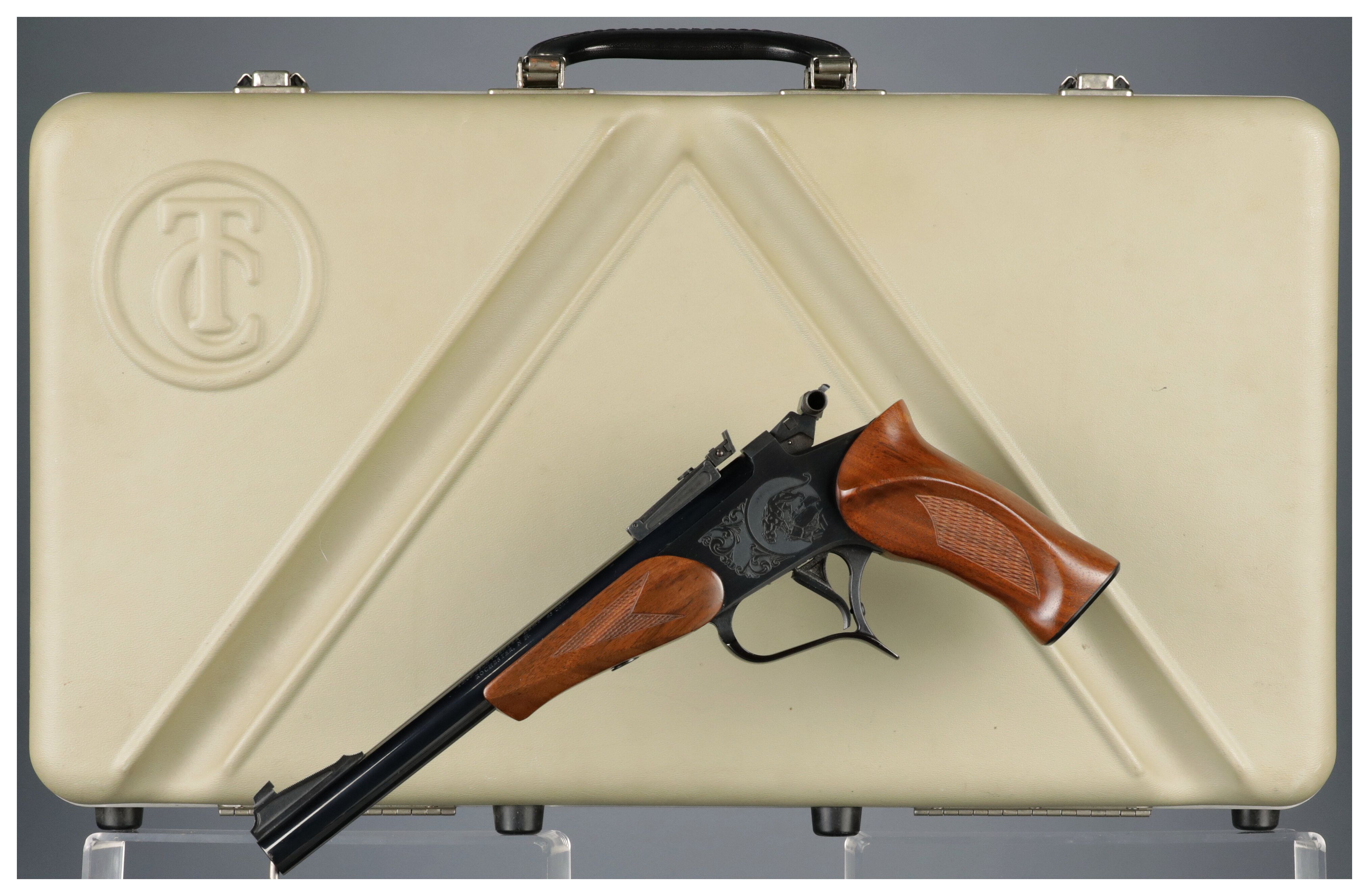 Thompson Center Arms Contender Single Shot Pistol with Case | Rock ...