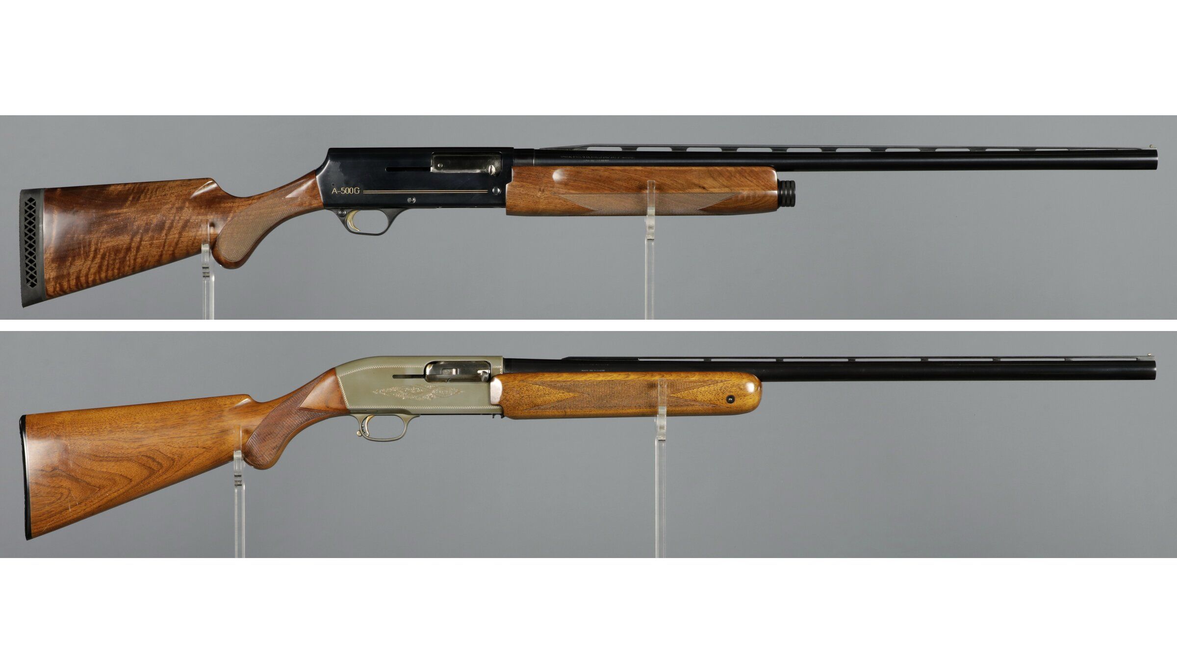 Two Browning Semi Automatic Shotguns Rock Island Auction