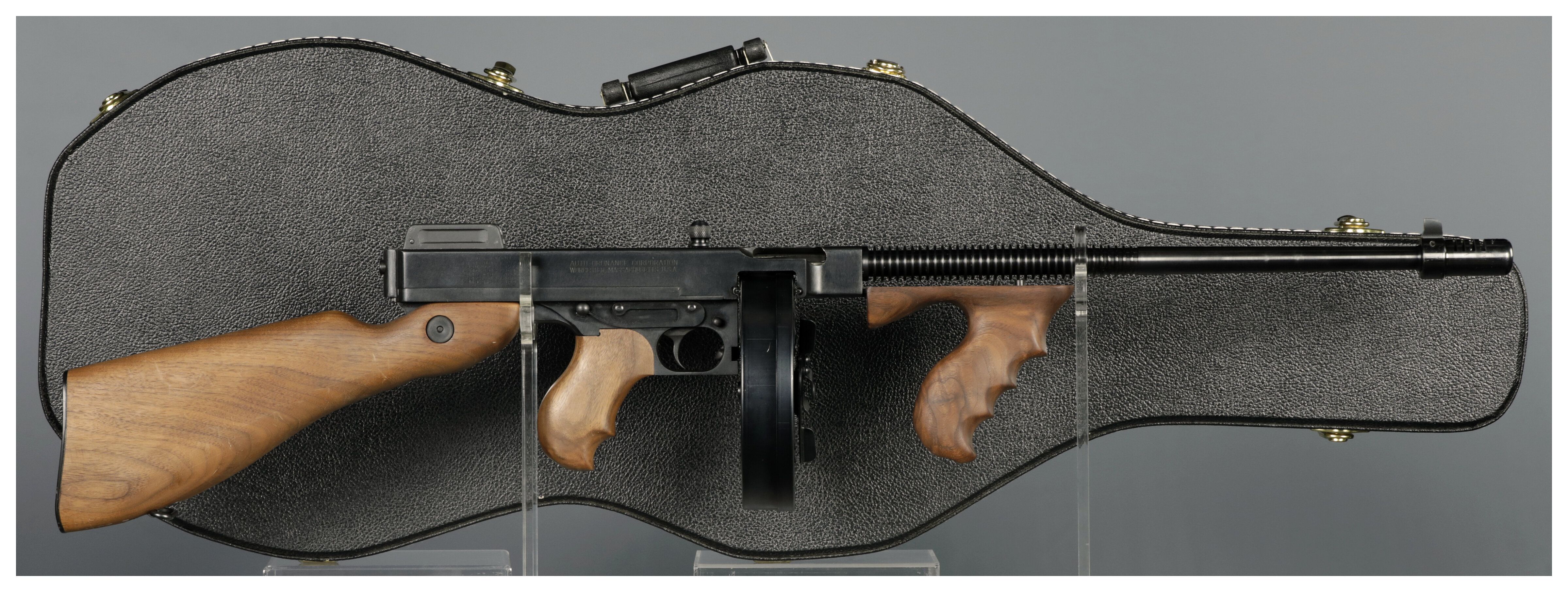 Auto-Ordnance Model 1927-A1 Thompson Rifle with Case | Rock Island Auction