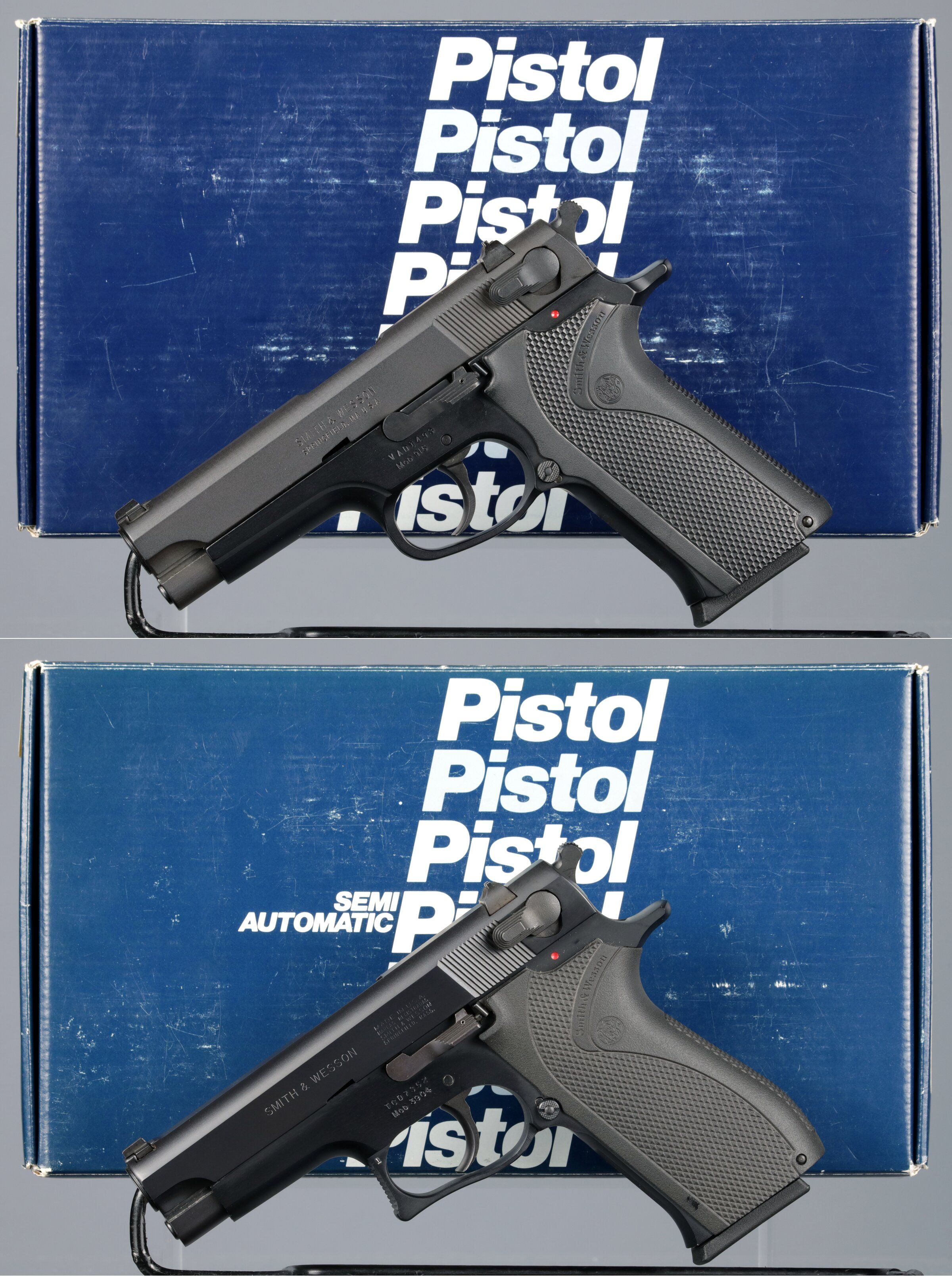 Two Smith & Wesson Semi-Automatic Pistols with Boxes | Rock Island Auction