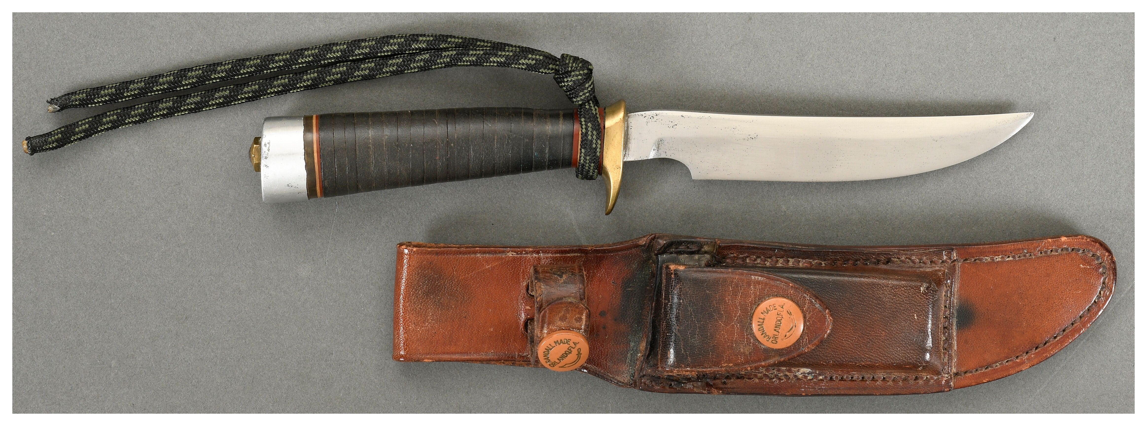 Randall Model 7 Fisherman Knife with Scabbard | Rock Island Auction