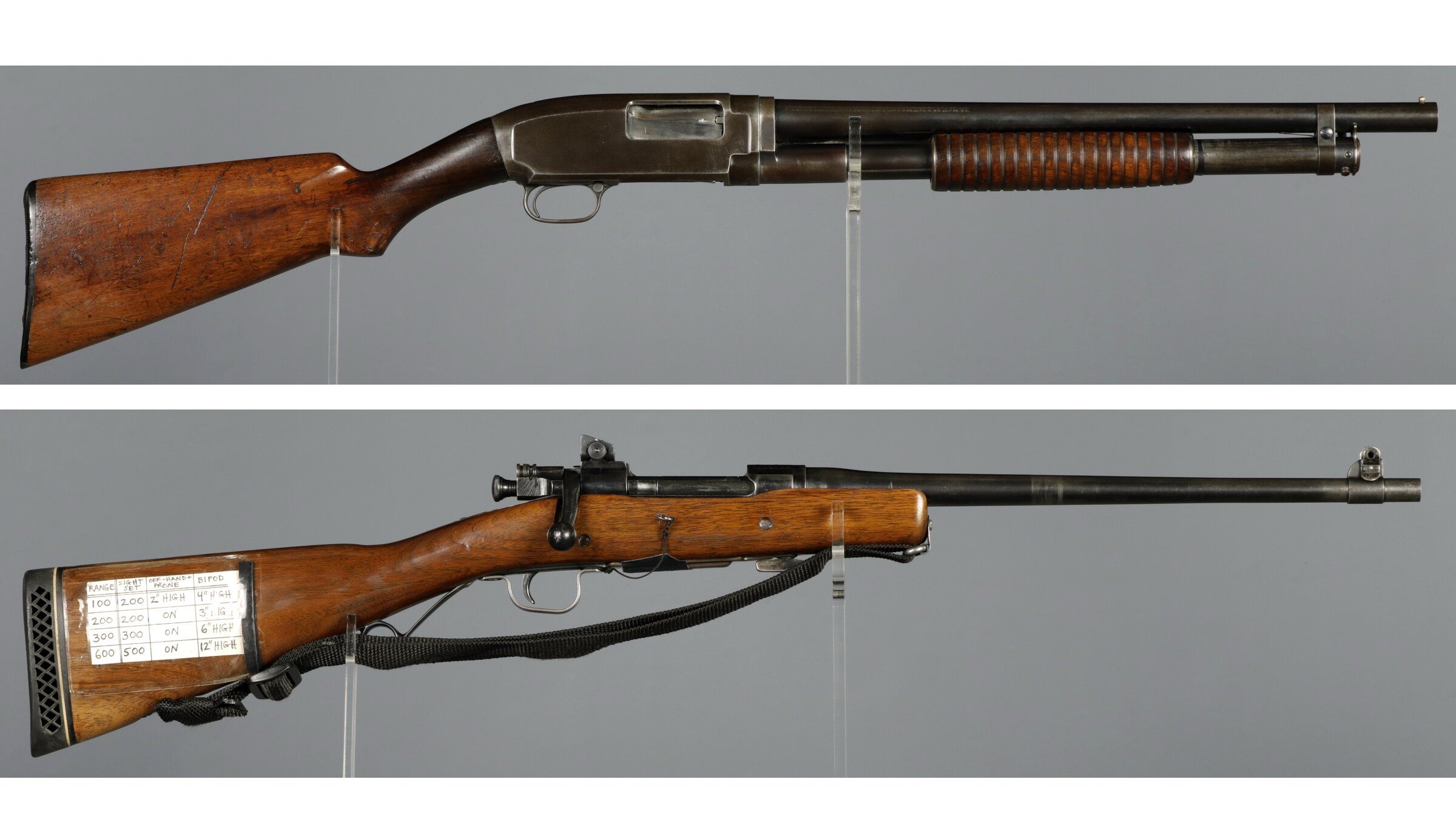 Two American Long Guns | Rock Island Auction