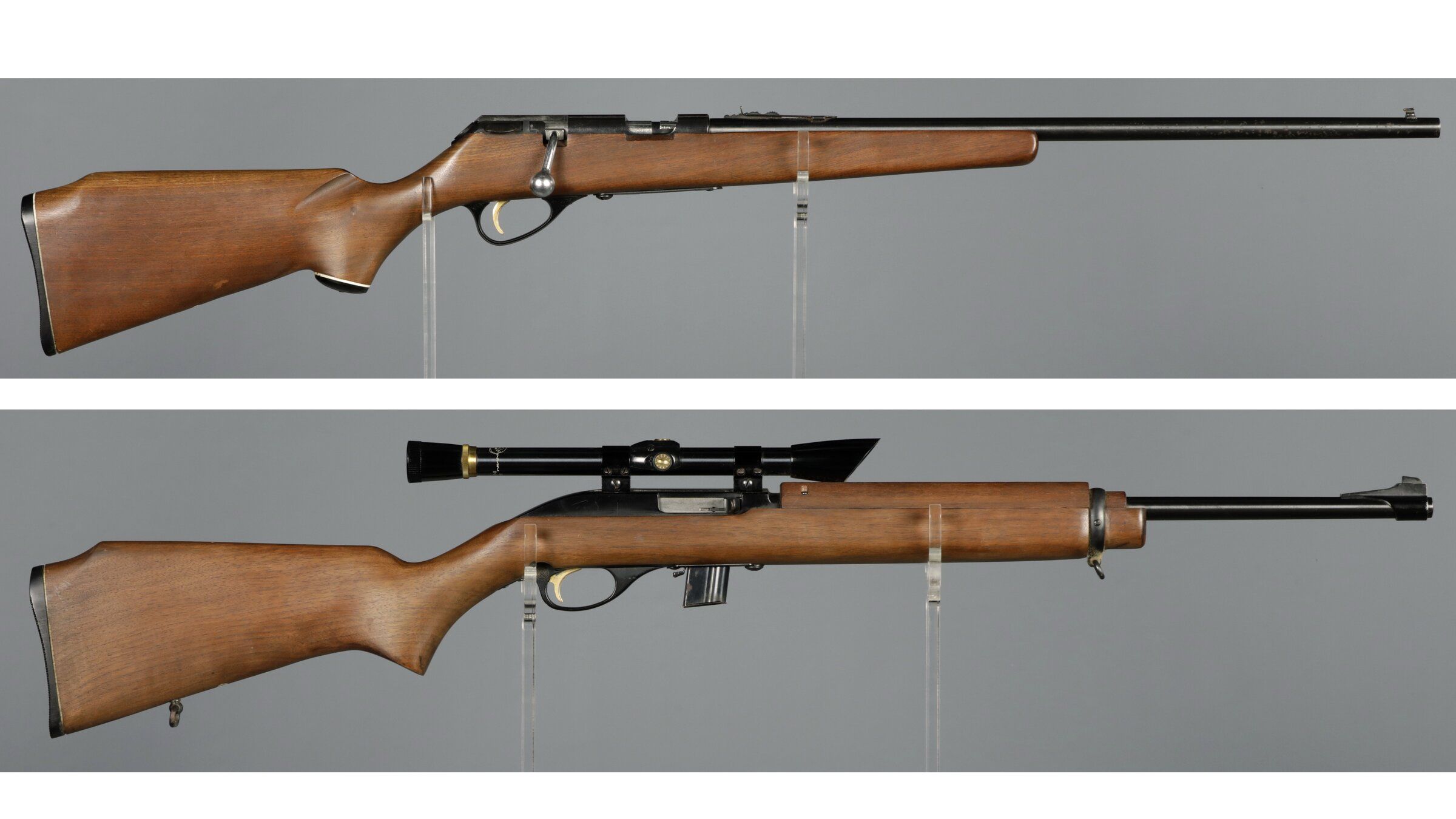 Two Marlin Rifles | Rock Island Auction