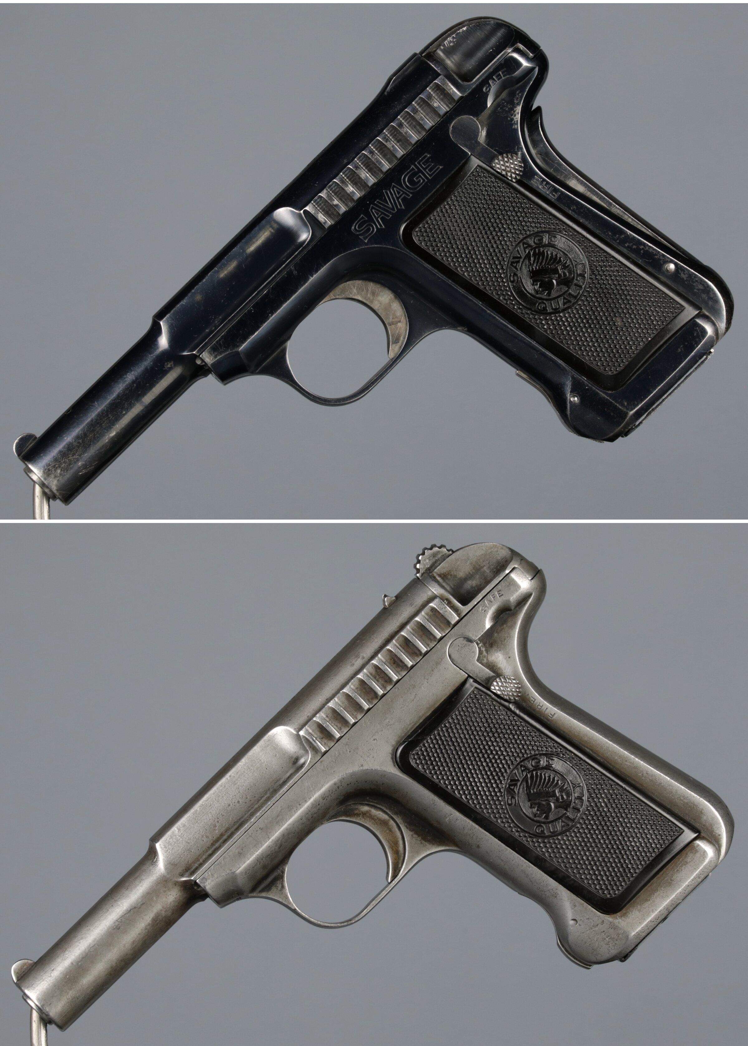 Two Savage Model Semi-Automatic Pistols | Rock Island Auction