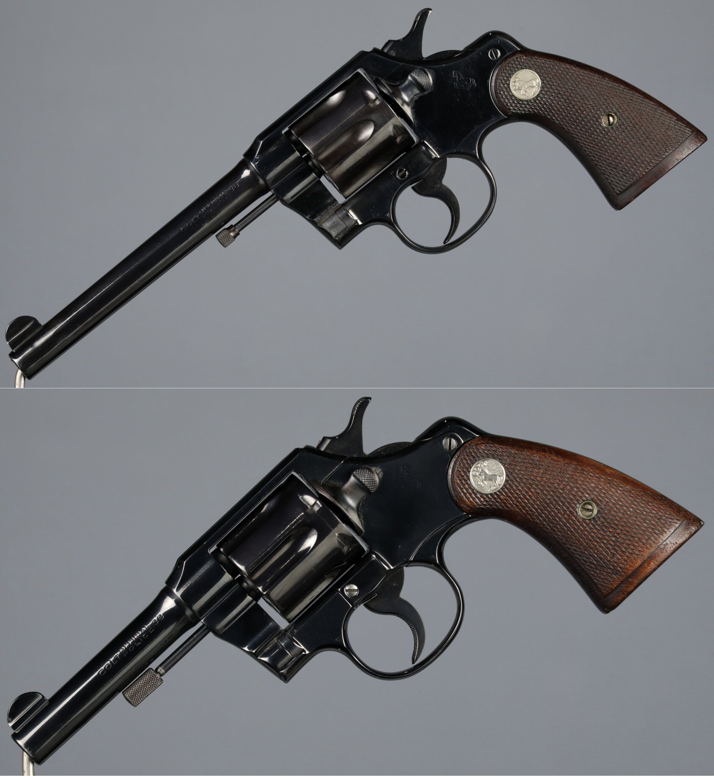 Two Colt Official Police Double Action Revolvers | Rock Island Auction