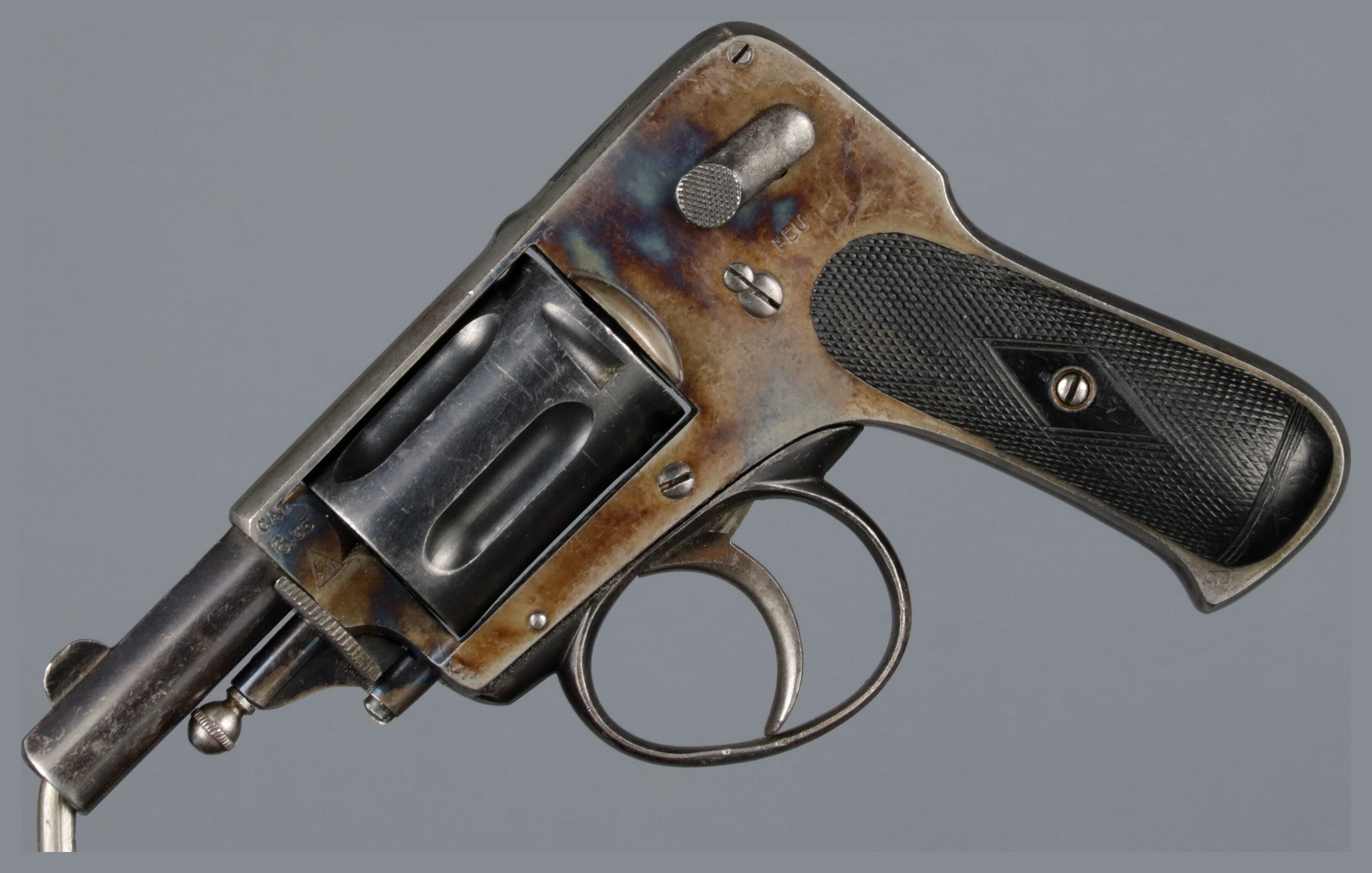 Belgian Proofed Hammerless Folding Trigger Revolver | Rock Island Auction