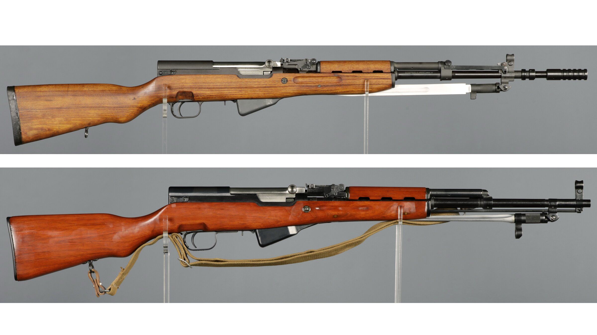 Two SKS Semi-Automatic Rifles | Rock Island Auction