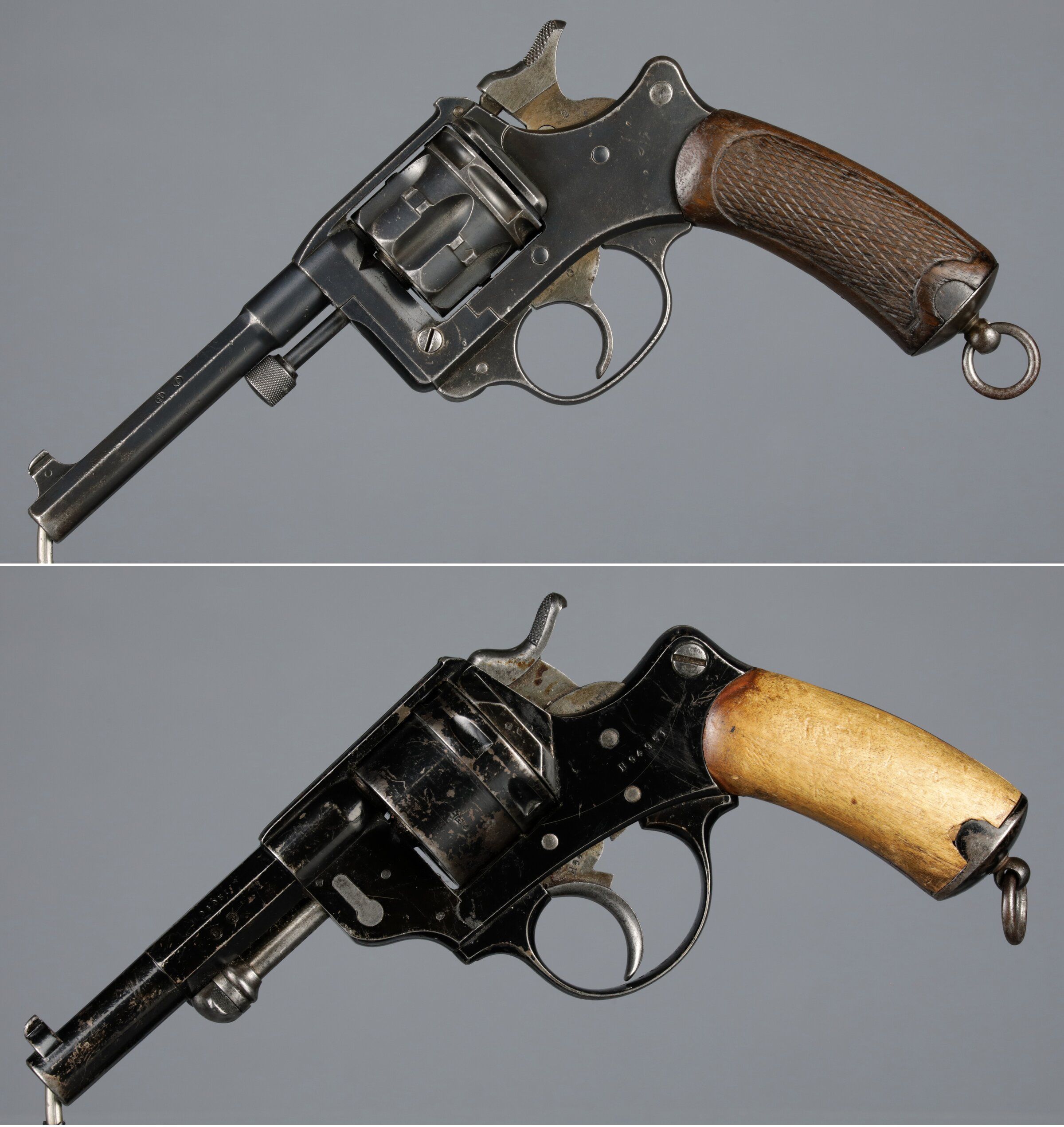 Two Antique French Military Double Action Revolvers | Rock Island Auction