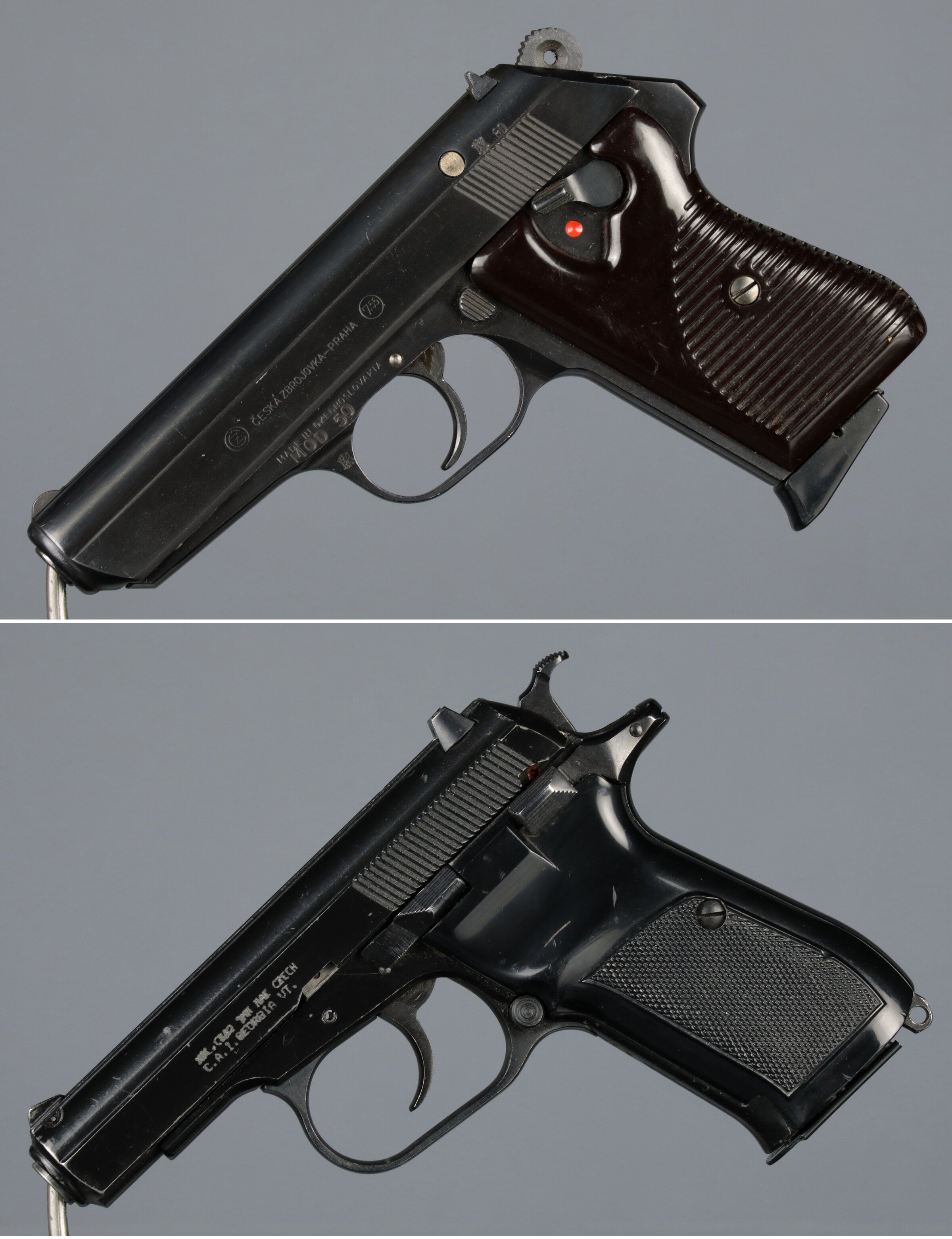 Two CZ/Century Arms Semi-Automatic Pistols with Holsters | Rock Island ...