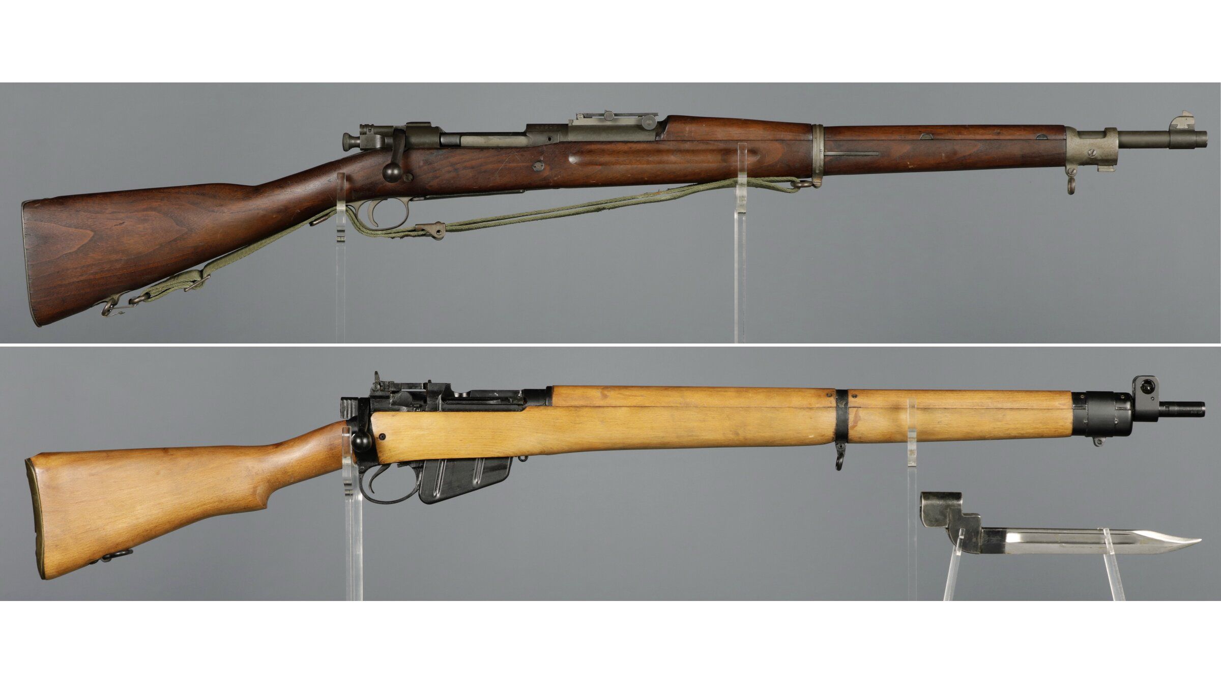 Two Military Pattern Bolt Action Rifles | Rock Island Auction