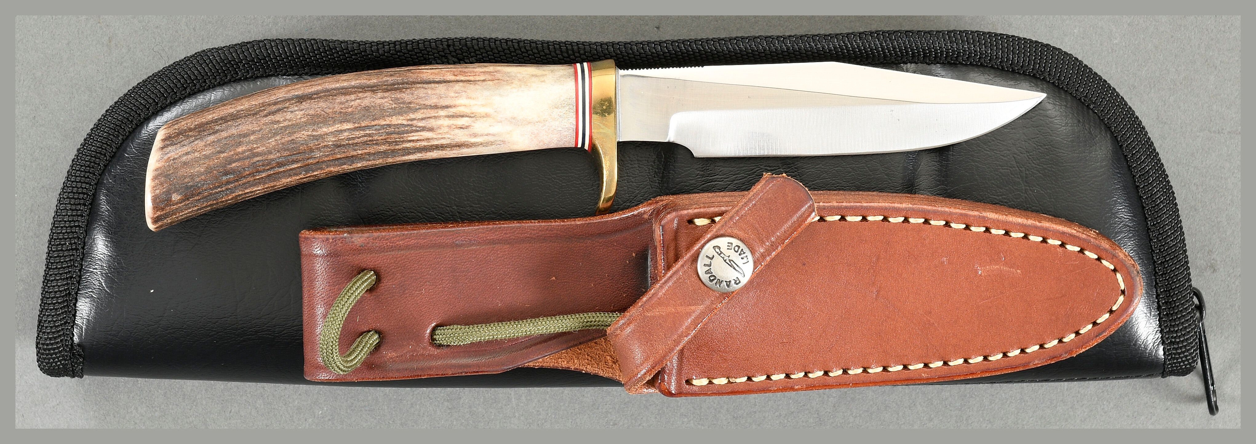 Randall Model 5 Camp and Trail Knife with Sheath | Rock Island Auction