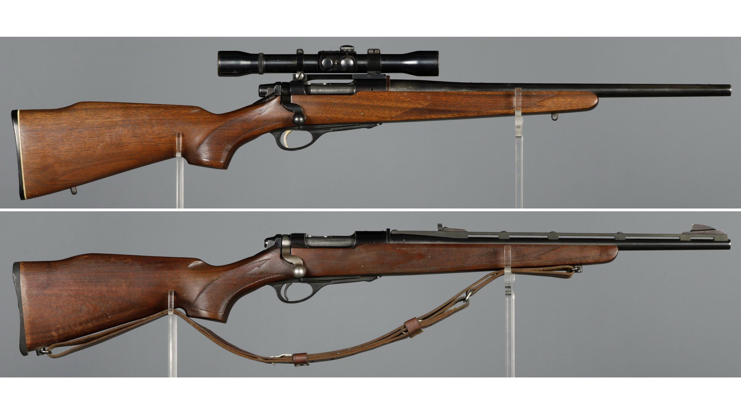 Two Remington Bolt Action Rifles | Rock Island Auction