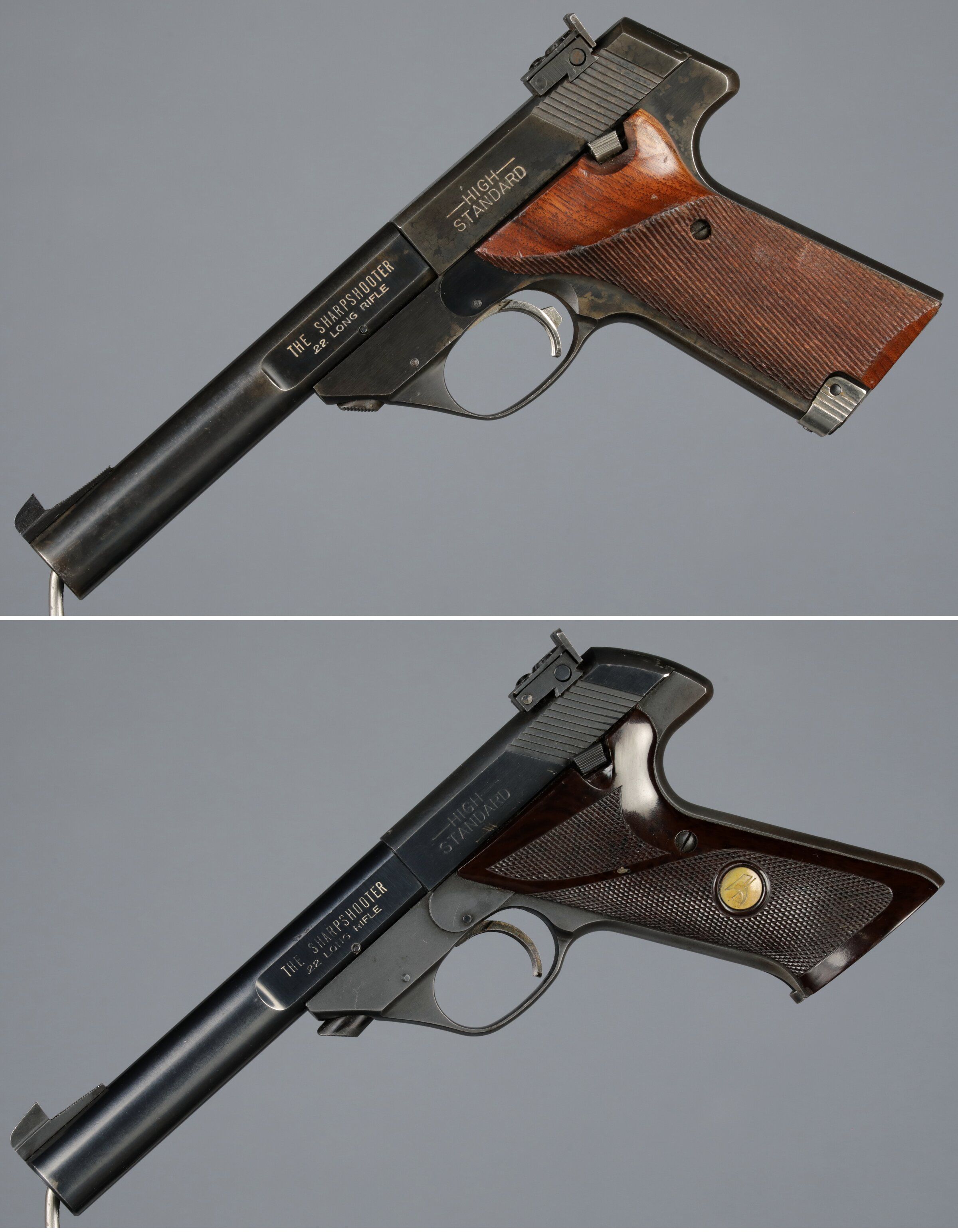 Two High Standard Sharpshooter Semi-Automatic Pistols | Rock Island Auction
