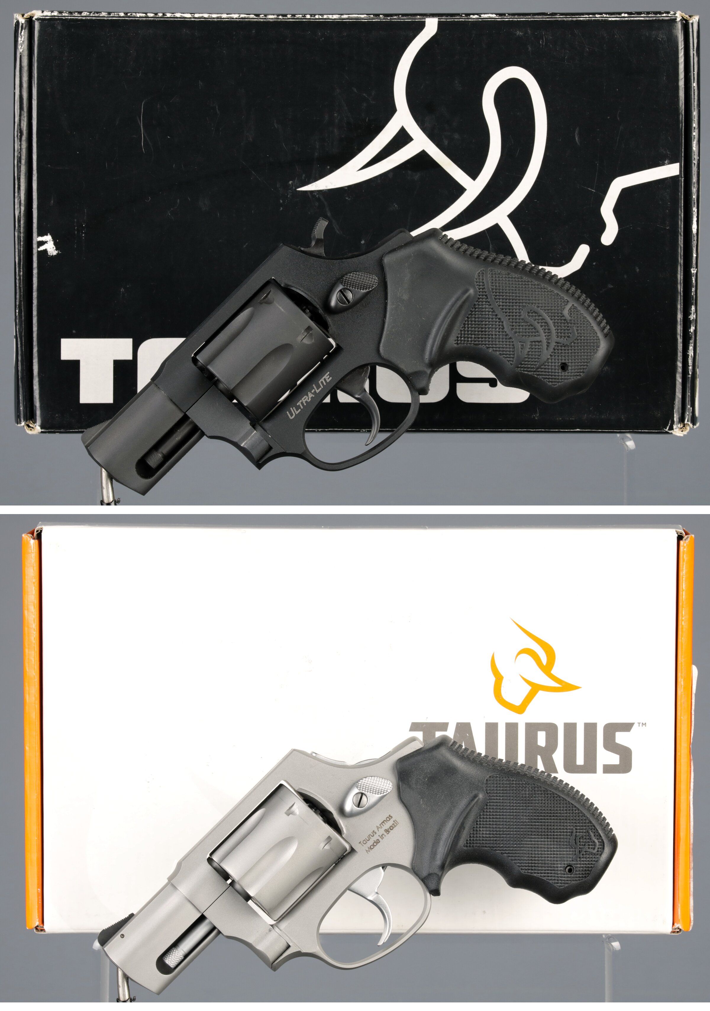Two Taurus Double Action Revolvers with Boxes | Rock Island Auction