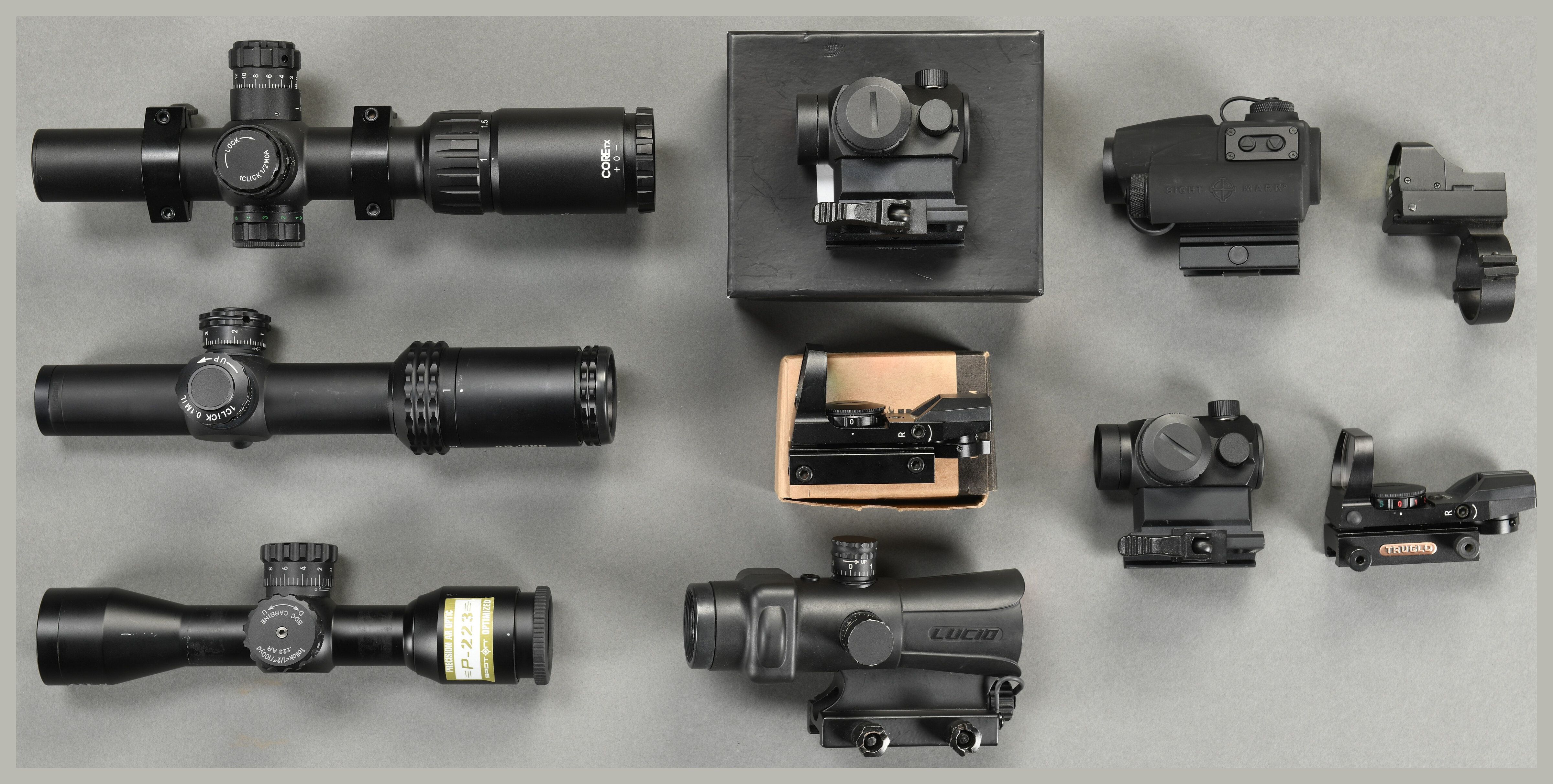 Group of Assorted Firearms Optics | Rock Island Auction