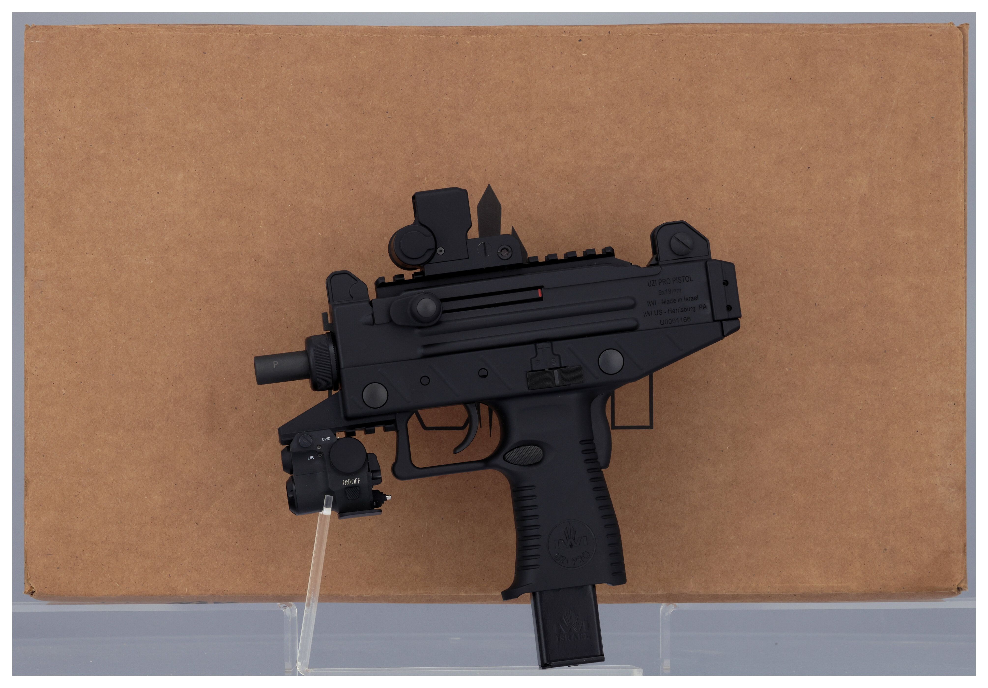 IWI Israel Uzi Pro Semi-Automatic Pistol with Box | Rock Island Auction