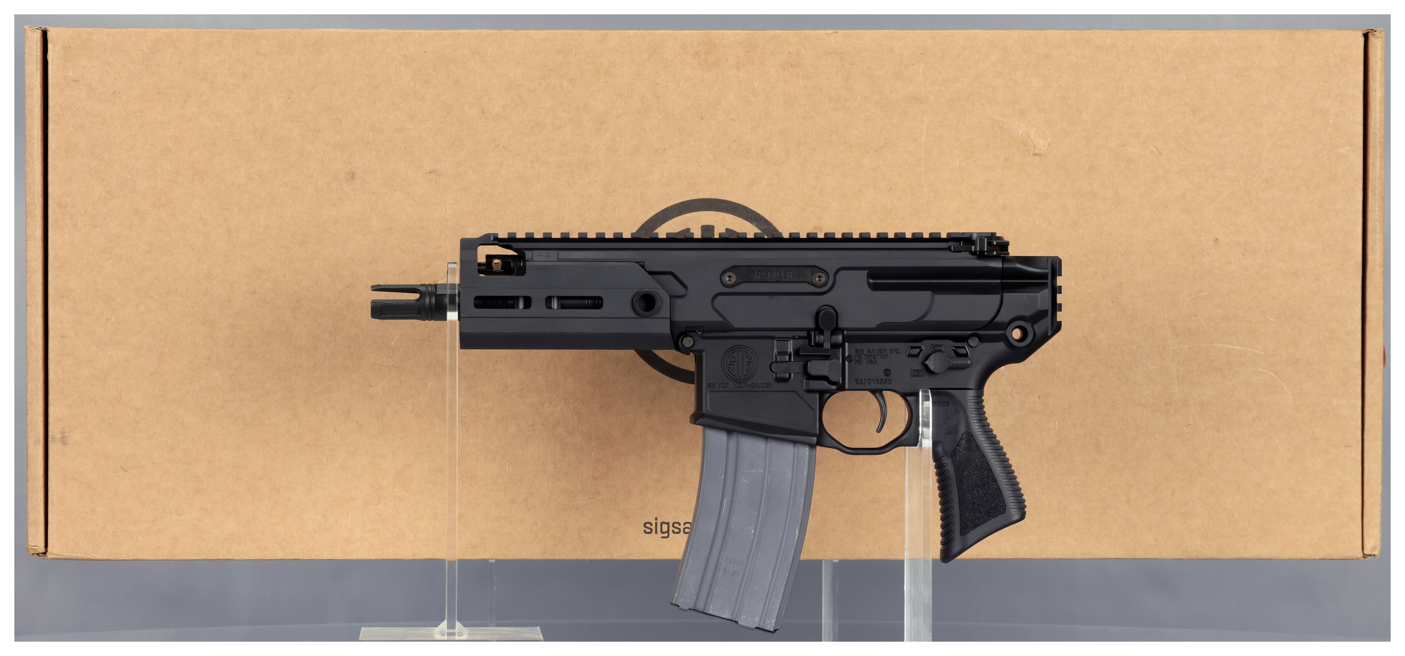 Sig Sauer MCX Rattler Semi-Automatic Pistol with Box | Rock Island Auction