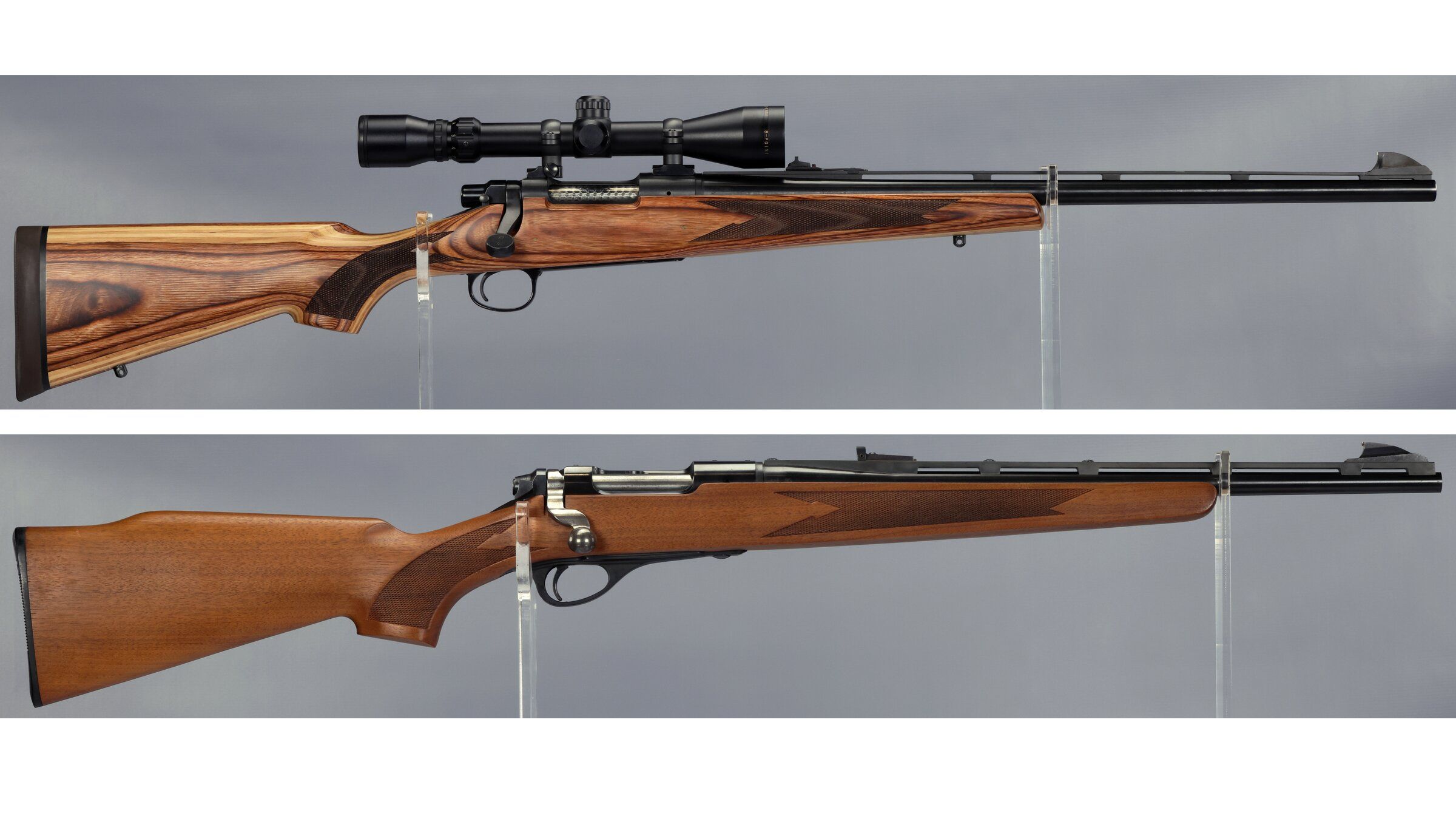 Two Remington Bolt Action Rifles | Rock Island Auction