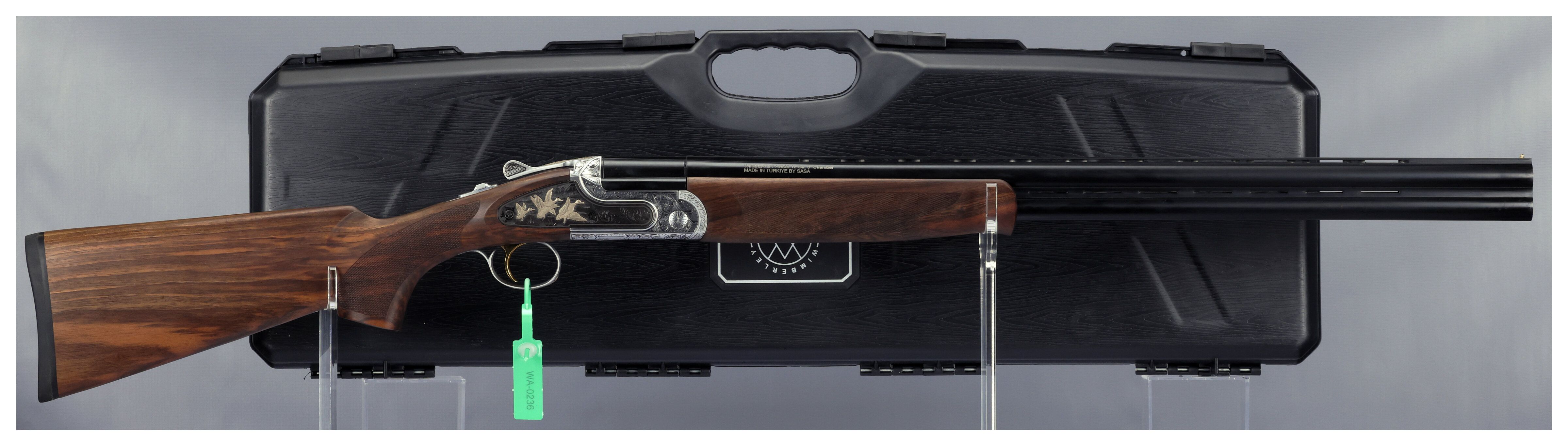 Wimberley Arms Ruby Model Over/Under Shotgun with Case | Rock Island ...