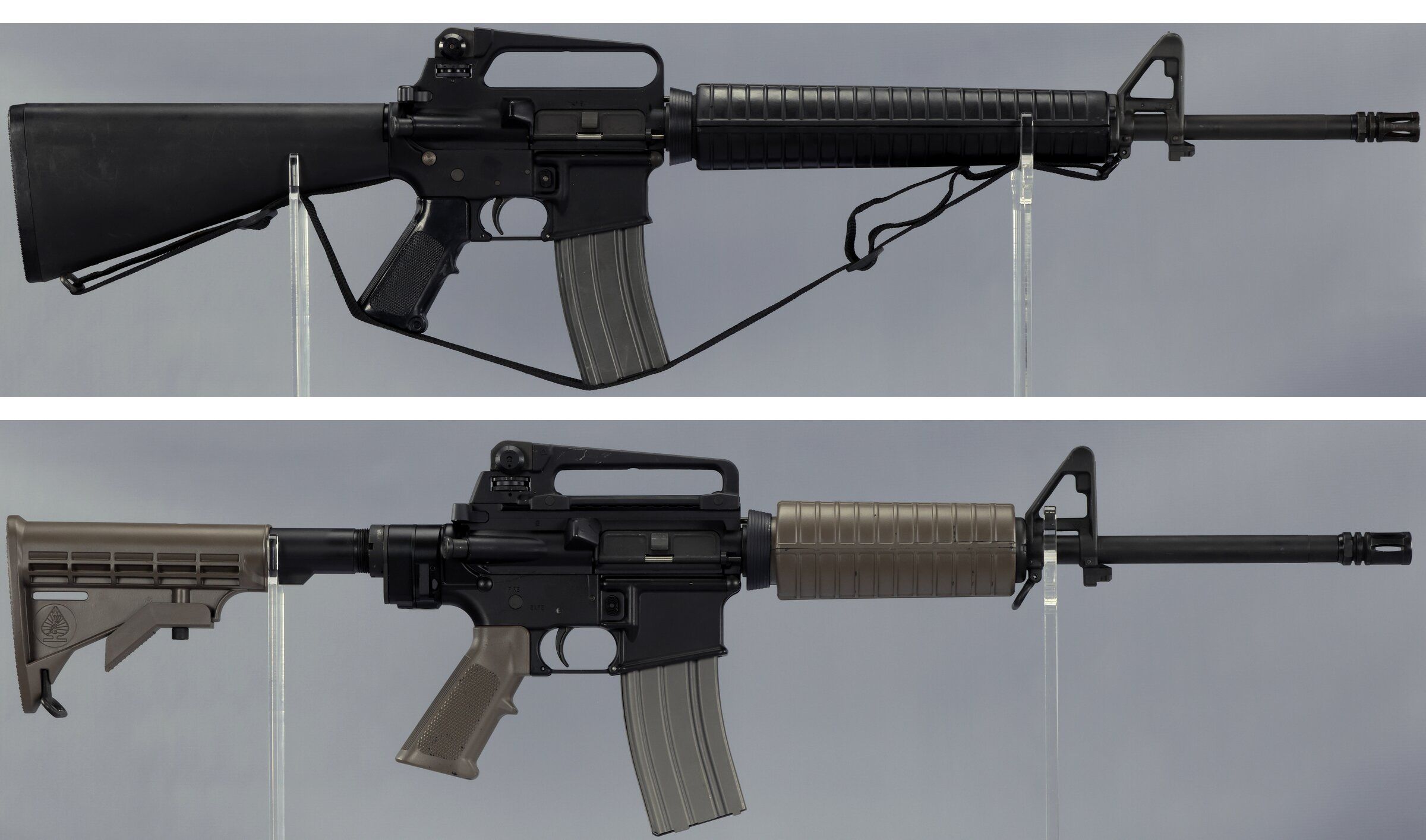 Two AR-15 Pattern Semi-Automatic Rifles | Rock Island Auction