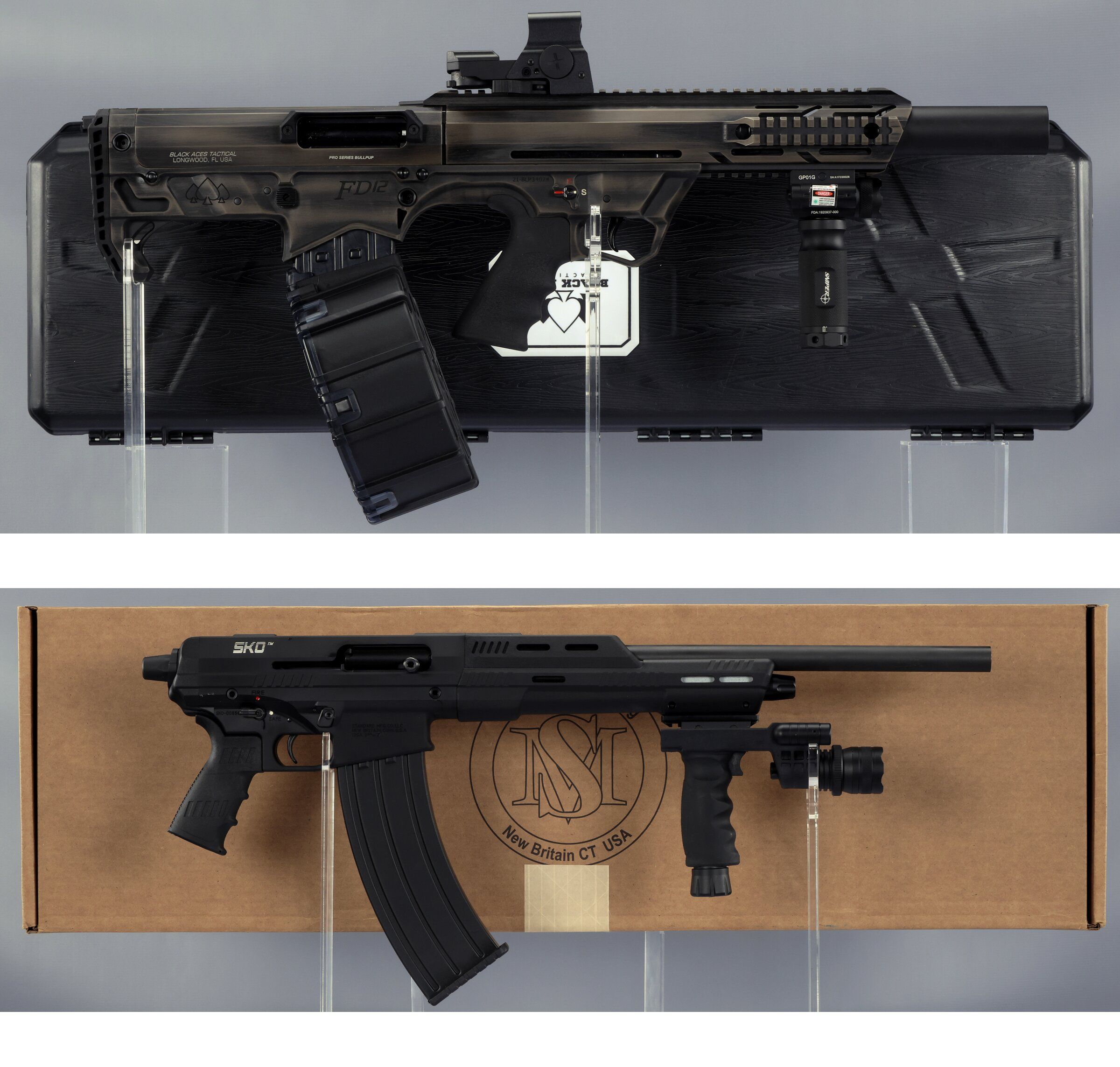 Two Semi-Automatic Firearms with Boxes | Rock Island Auction