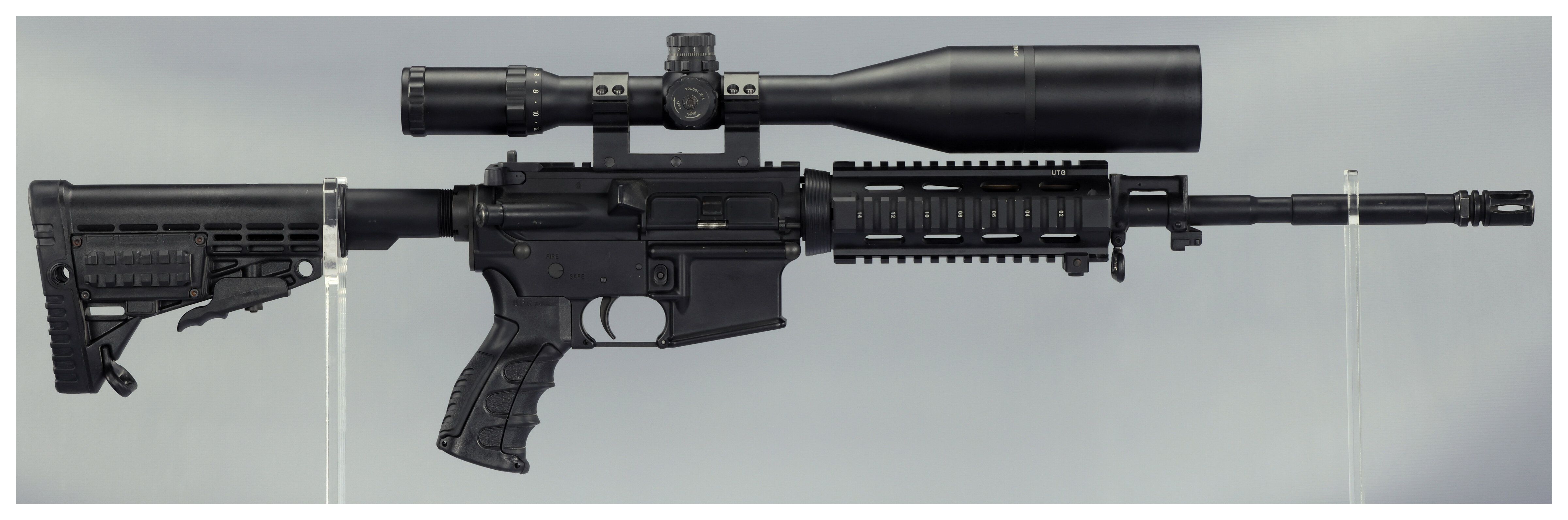 CMMG Model MOD4 SA Semi-Automatic Rifle with Scope | Rock Island Auction