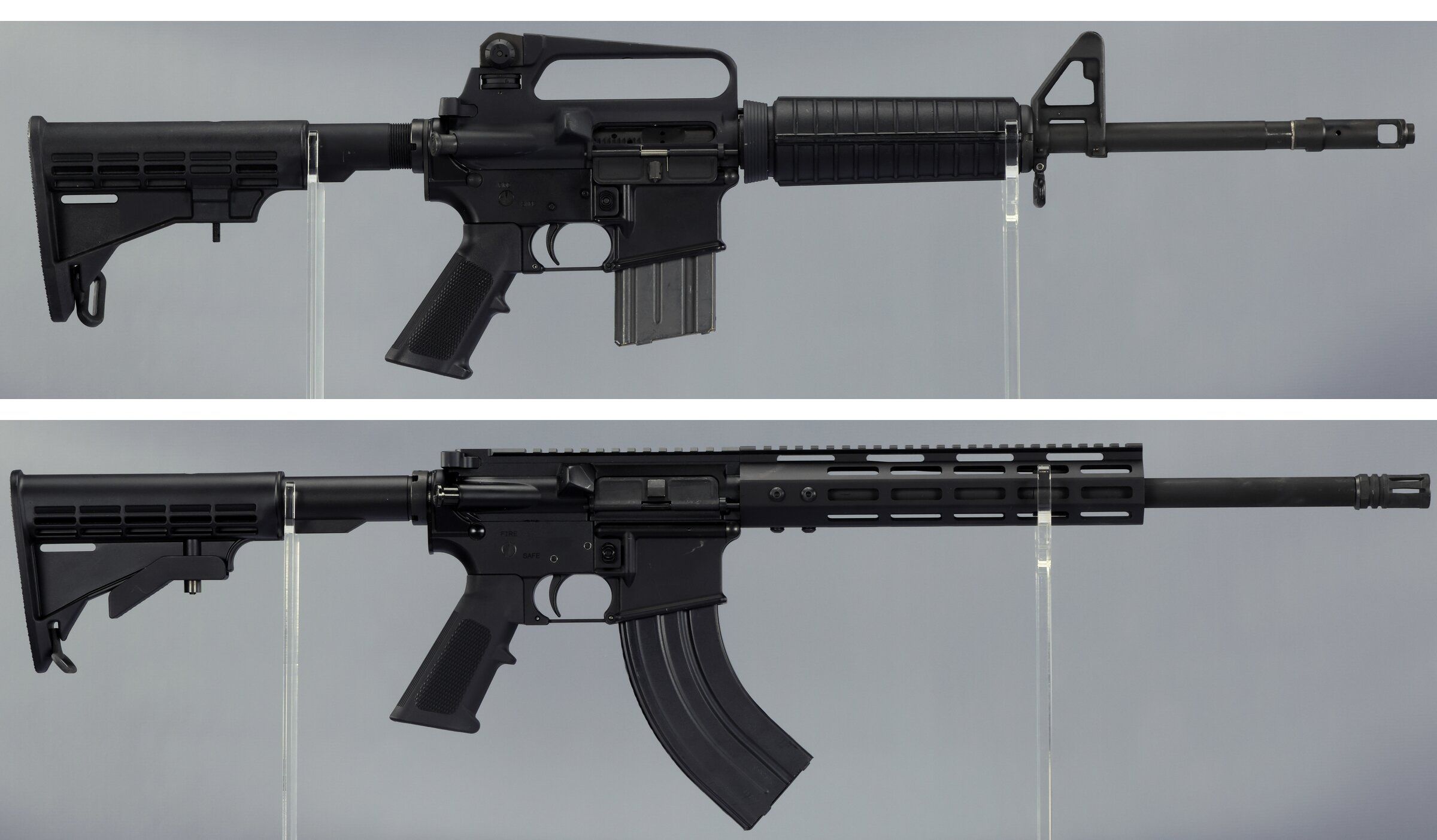 Two AR-15 Pattern Semi-Automatic Rifles | Rock Island Auction