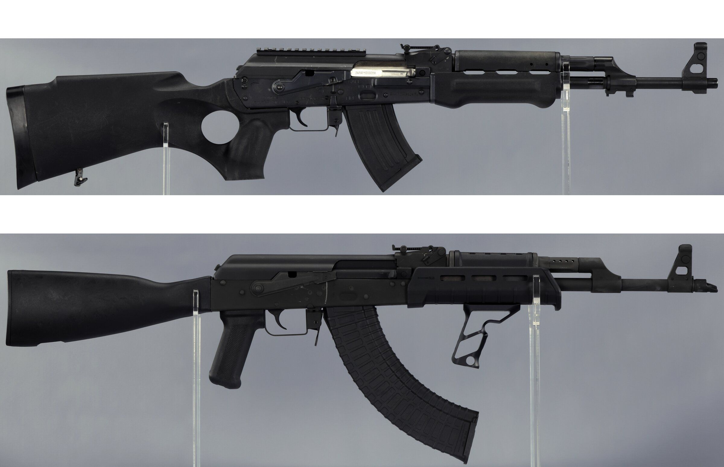 Two AK Pattern Semi-Automatic Rifles | Rock Island Auction