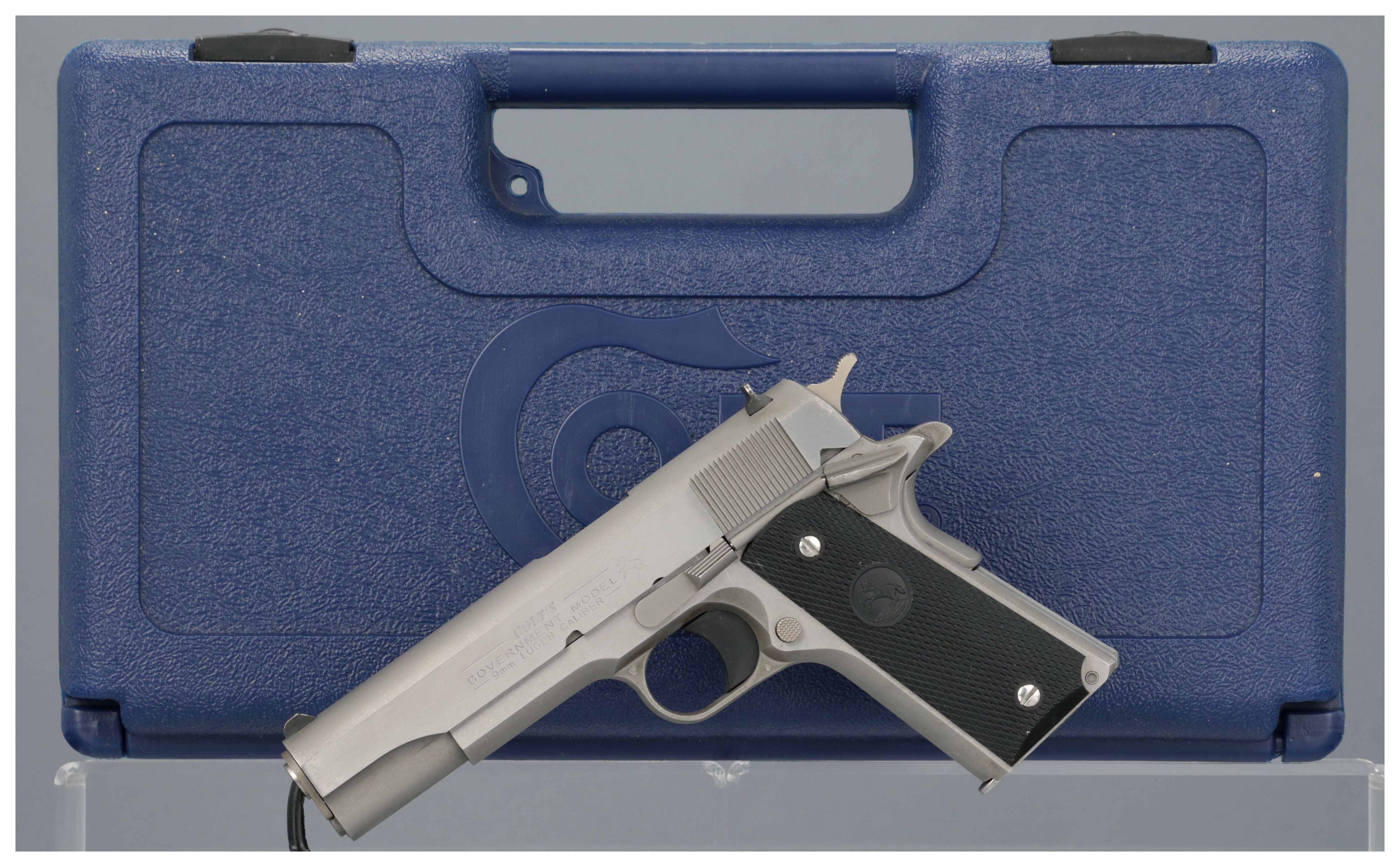 Colt Government Model Semi-Automatic Pistol with Case | Rock Island Auction
