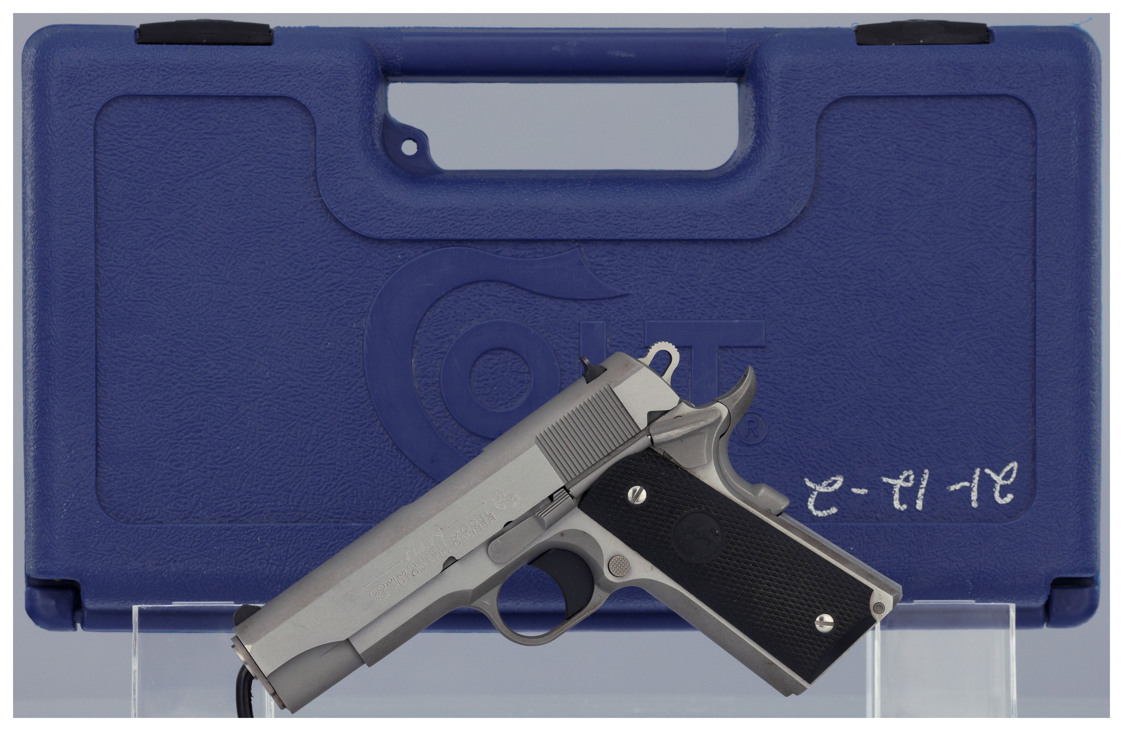 Colt Commander Model Semi-Automatic Pistol with Case | Rock Island Auction