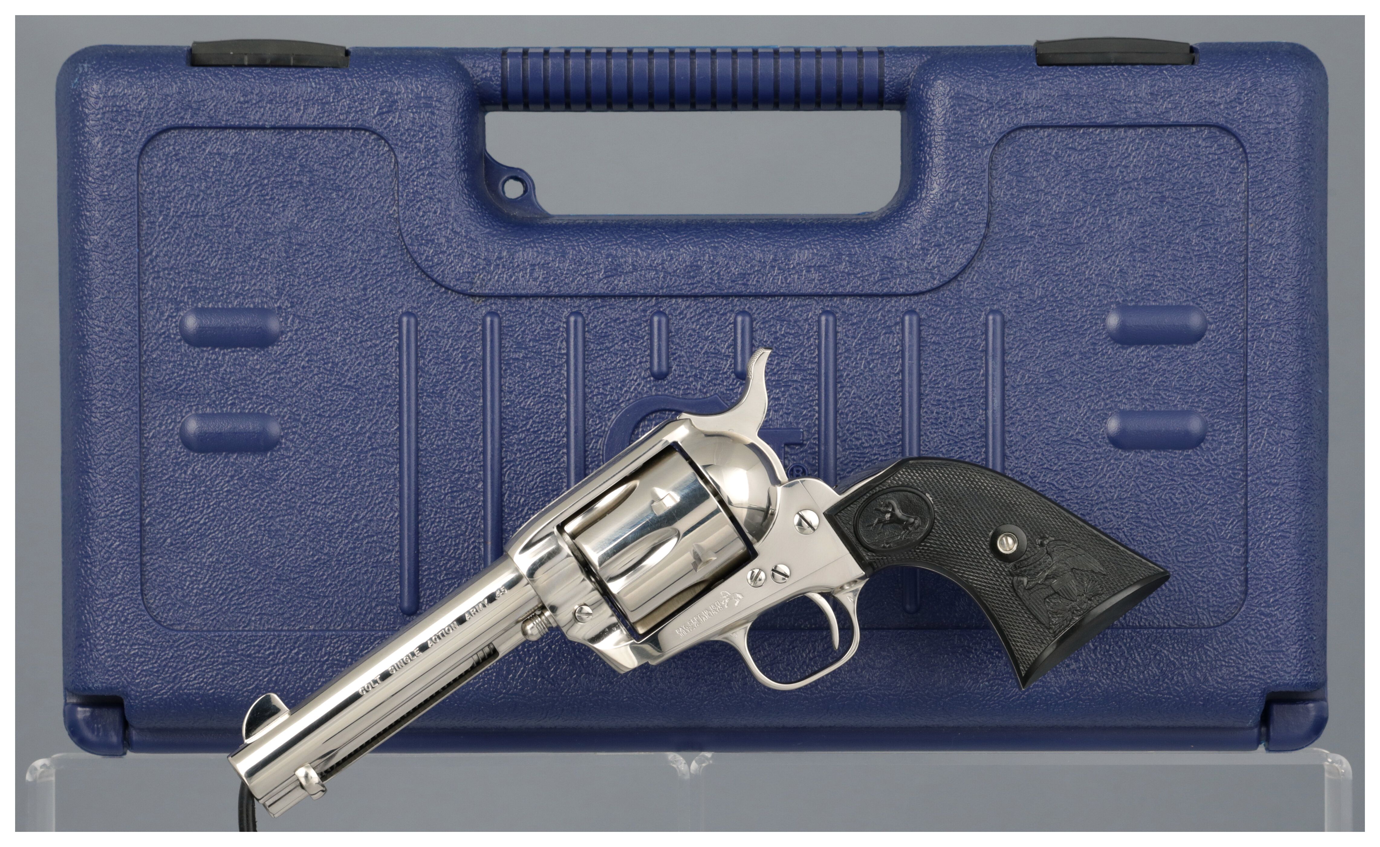 Colt 3rd Generation Single Action Army Revolver with Case | Rock Island ...